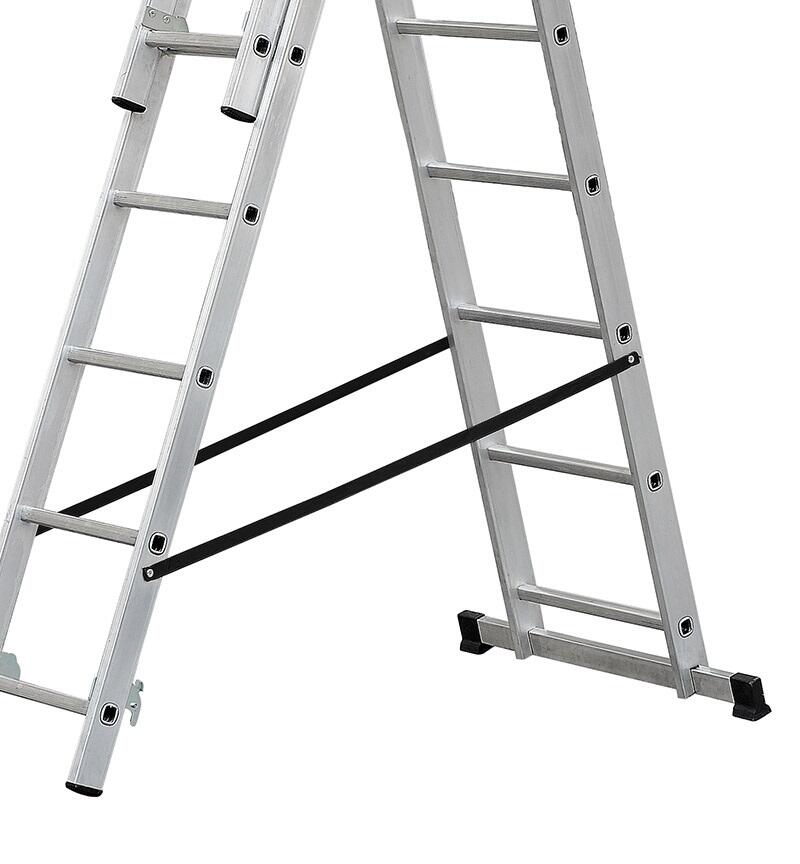 Escalera transformable HAILO 5,69 m de altura máxima | Leroy Merlin