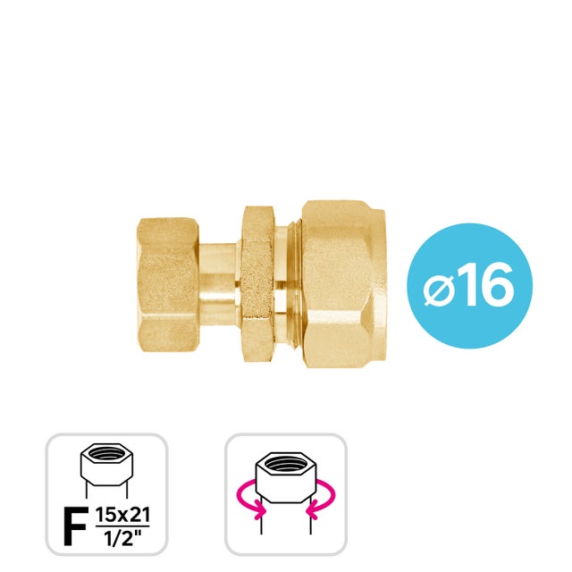 Raccord à compression pour multicouche | Leroy Merlin