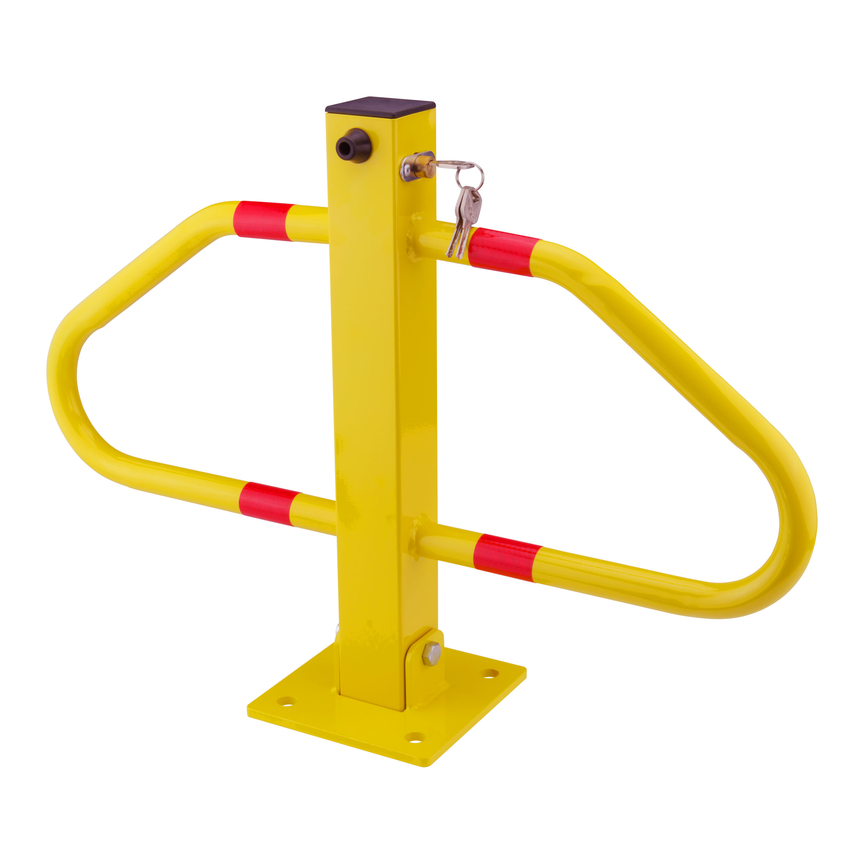 Blokada parkingowa składana 70 x 48 cm - Leroy Merlin