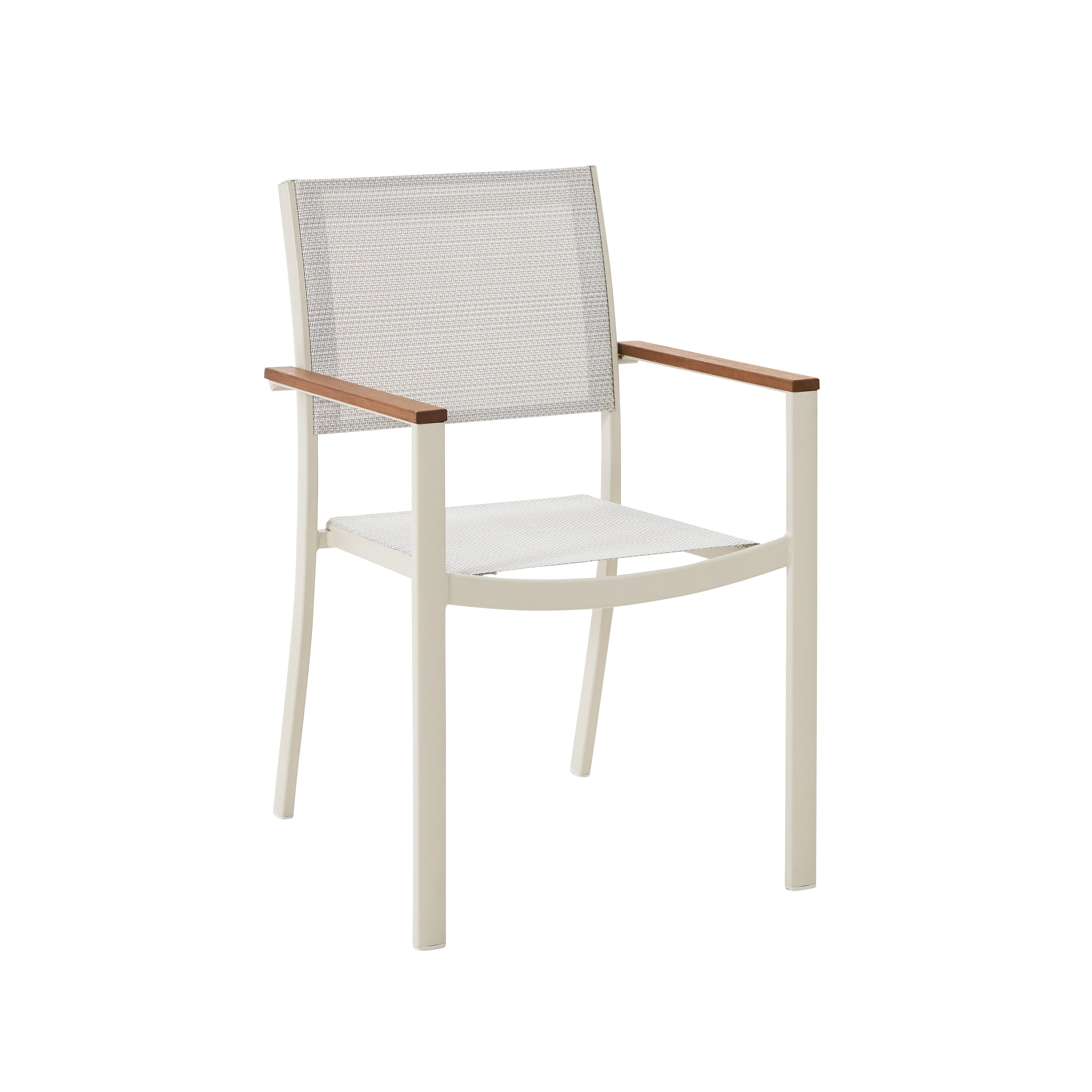 Sillón de jardín sin cojín de aluminio Oris beige | Leroy Merlin