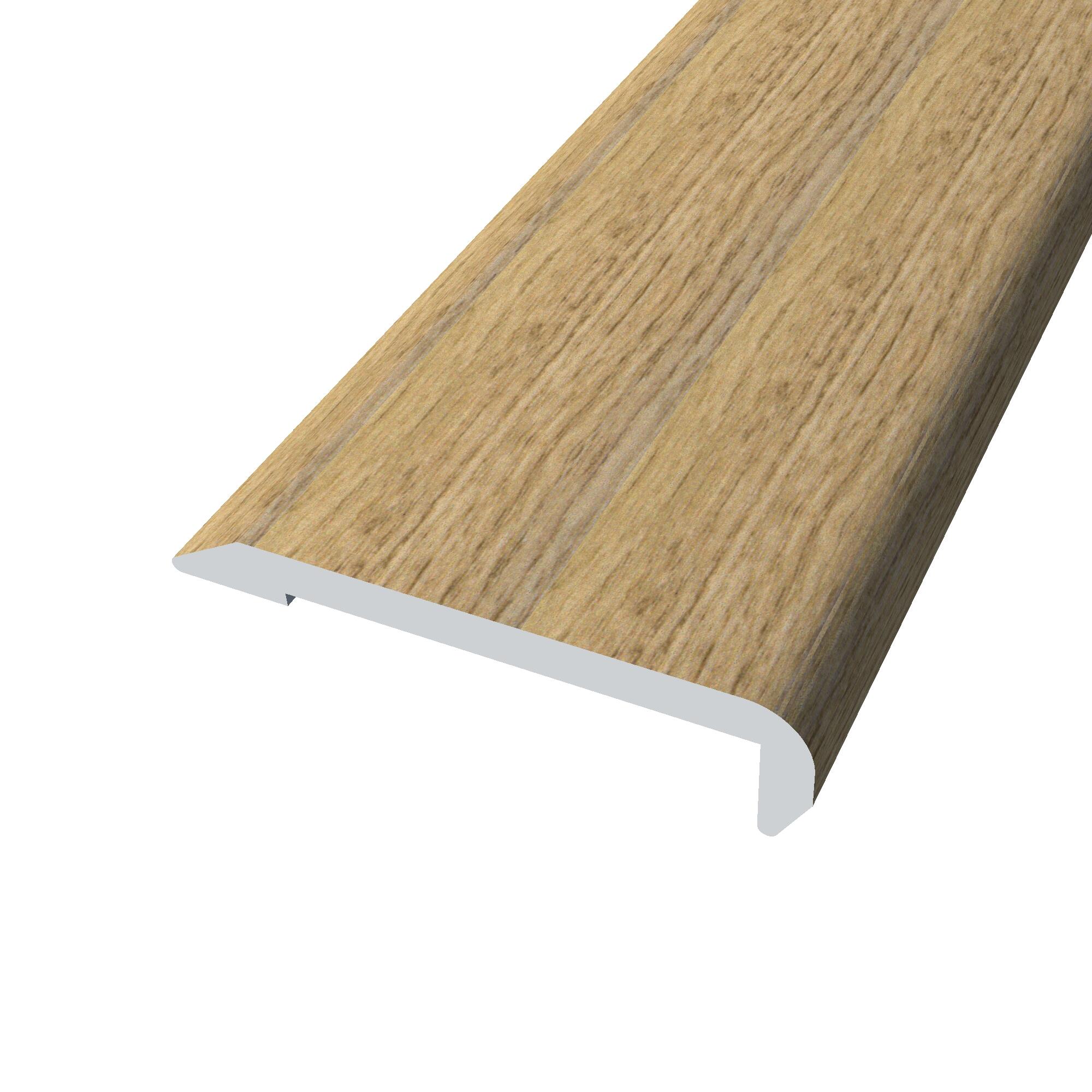 Perfil de acabado de aluminio color madera de 2x220cm | Leroy Merlin