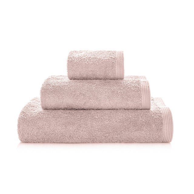 Toallas de baño rosas: compra online | Leroy Merlin