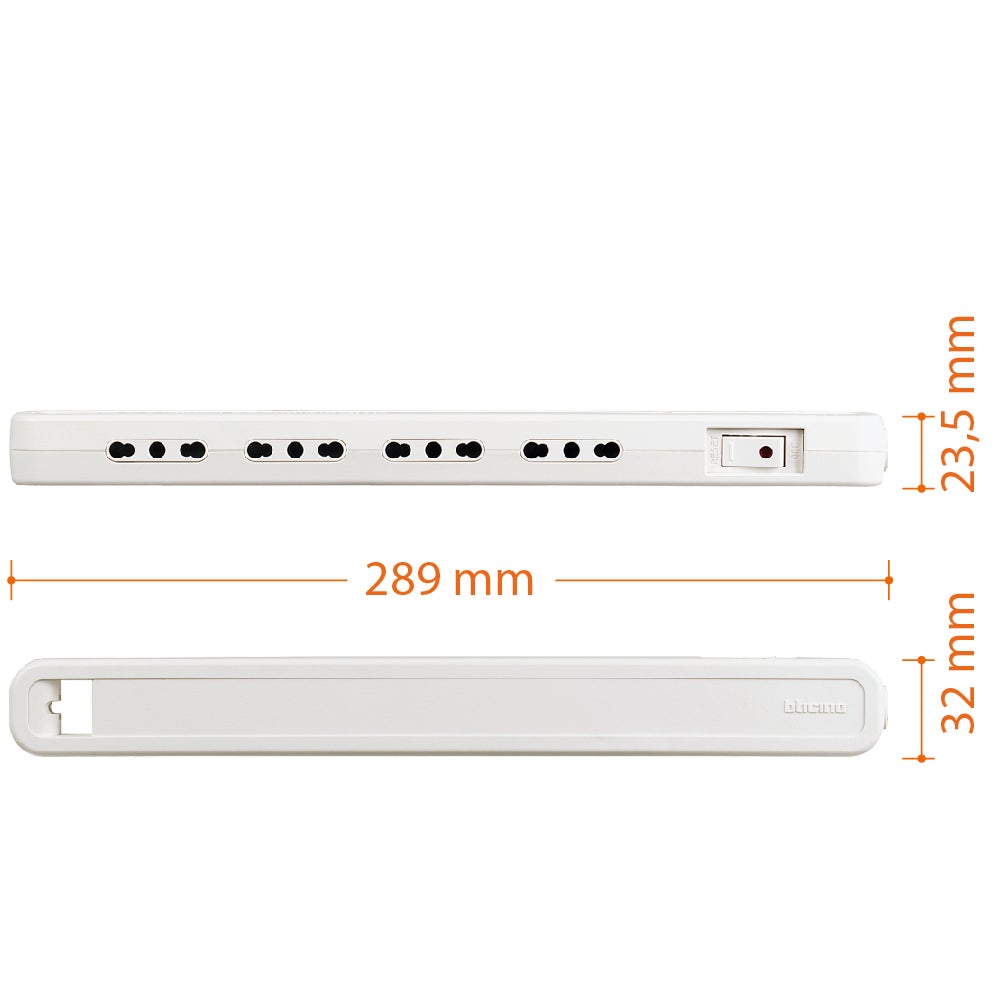 Multipresa BTICINO 4 prese 10/16A cavo 1.5 m | Leroy Merlin