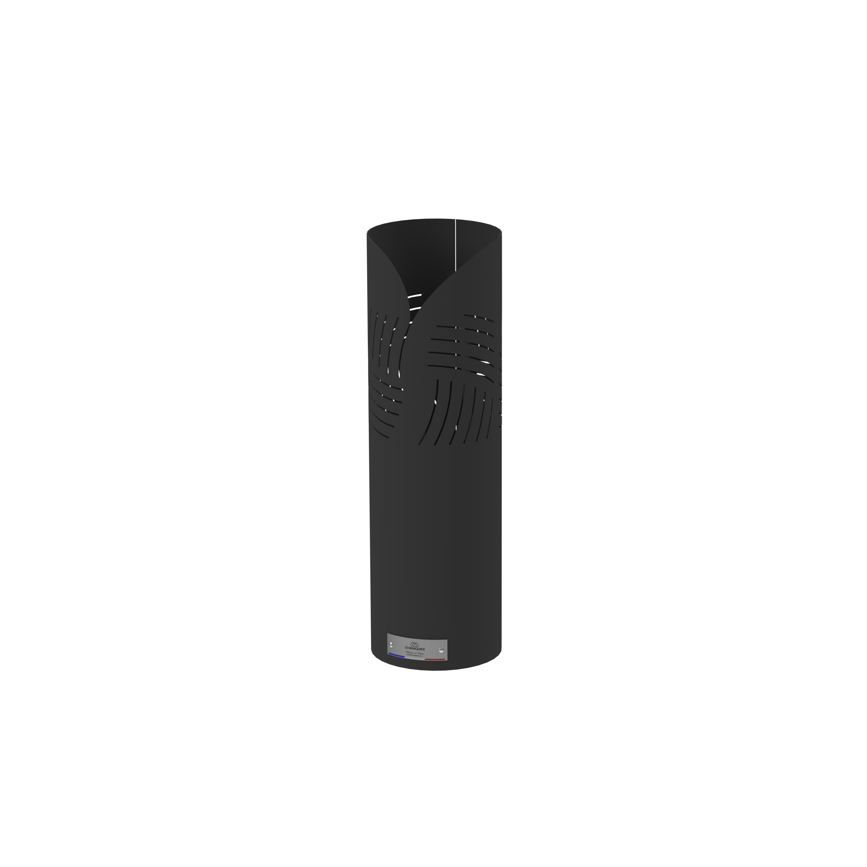 Porte-accessoires ESSENTIEL acier noir LE MARQUIER | Leroy Merlin