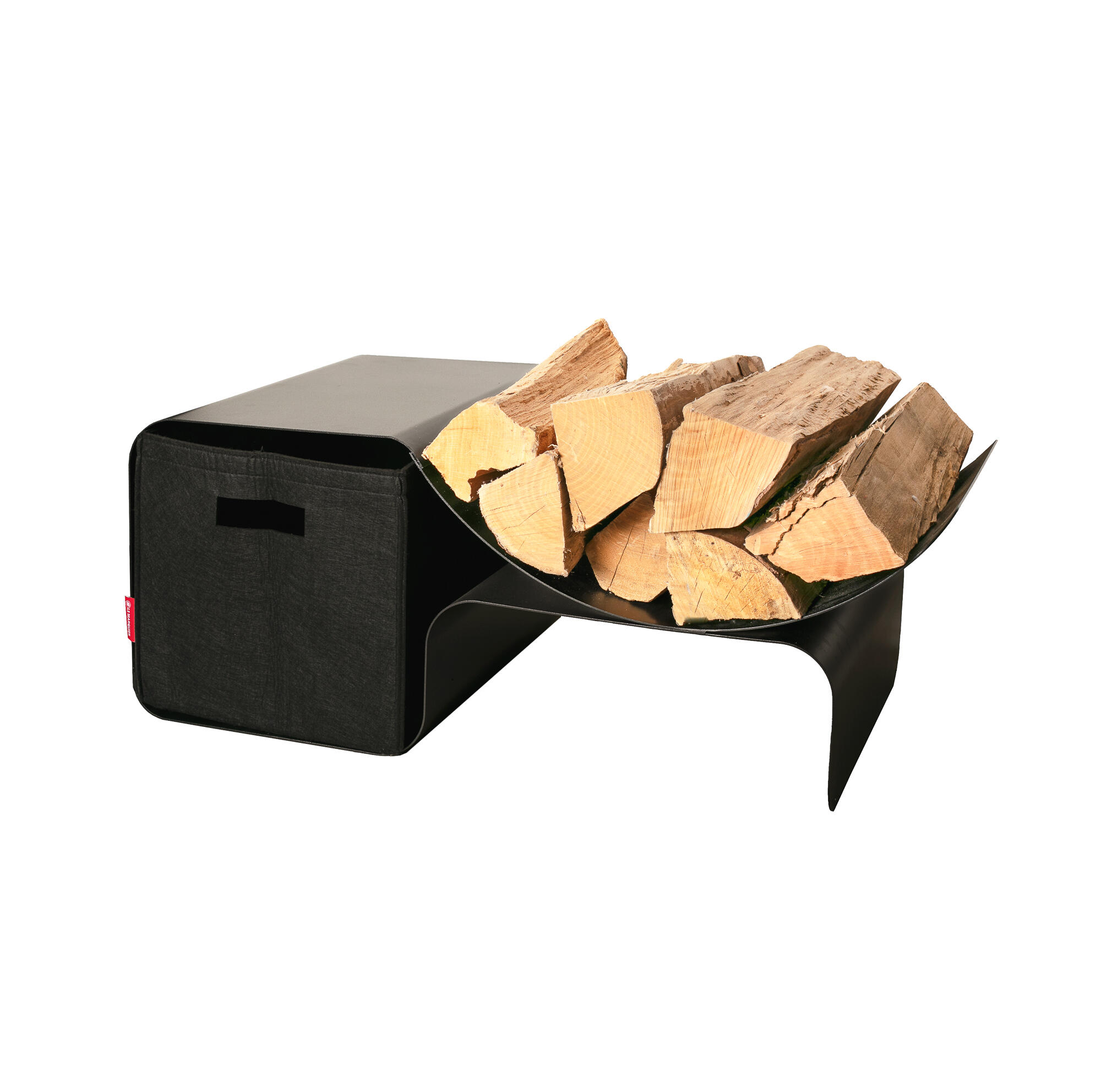 Range-bûche Studio acier LE MARQUIER | Leroy Merlin