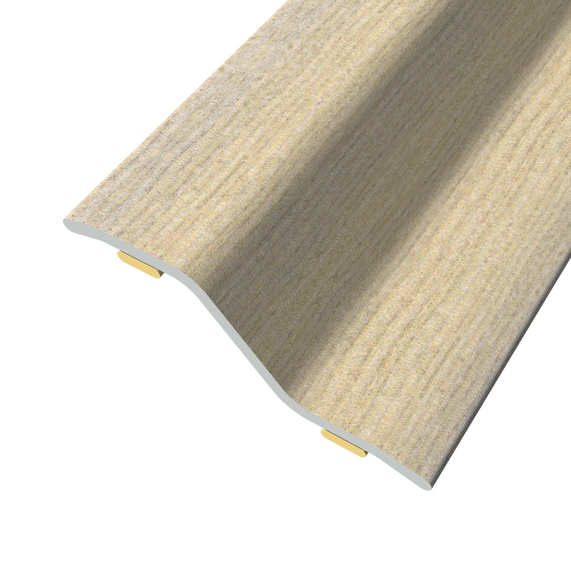 Perfil de desnivel Z ADH de aluminio color madera beige 90cm BG210 ...