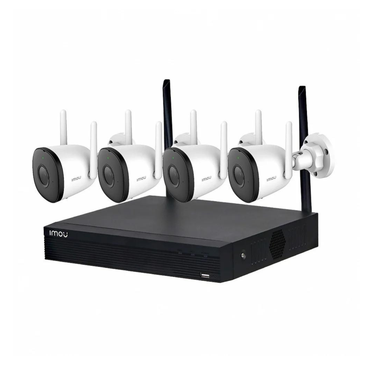 Kit Lite CCTV 4 cámaras IMOU Bullet 2C | Leroy Merlin