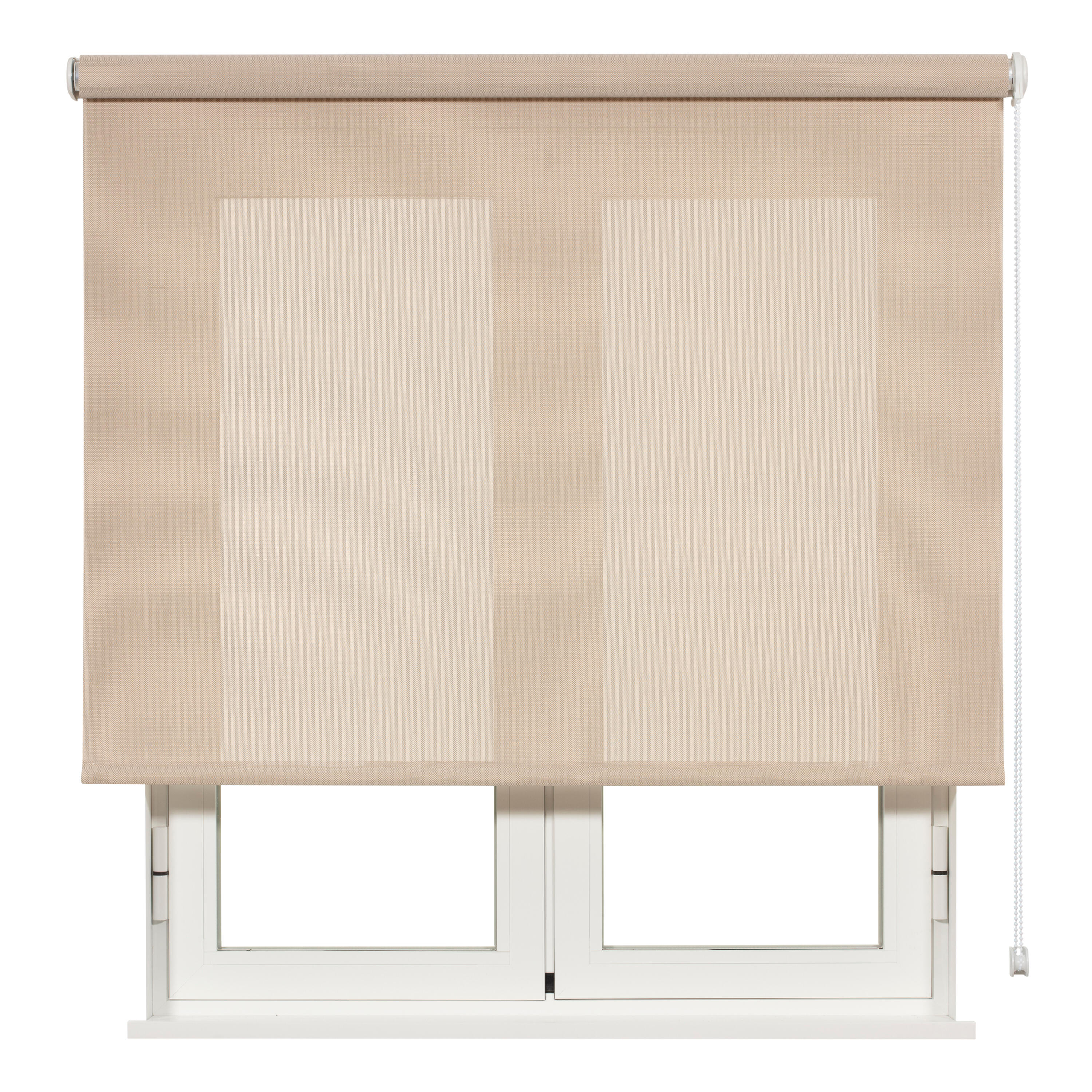 Estor enrollable screen Screen Vtx 10% beige de 90x250cm | Leroy Merlin