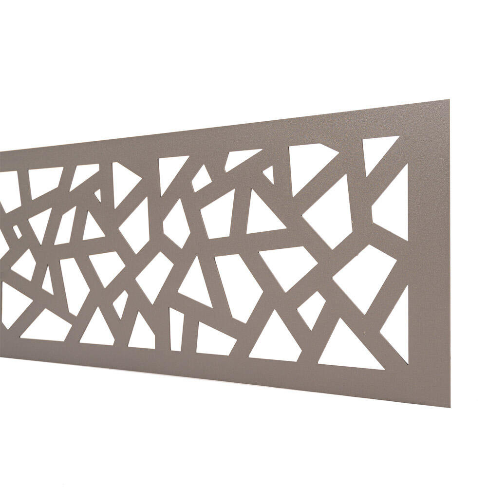 Lama decorativa para panel Epure gris cuarzo de 27 x 180 cm ELYTE ...