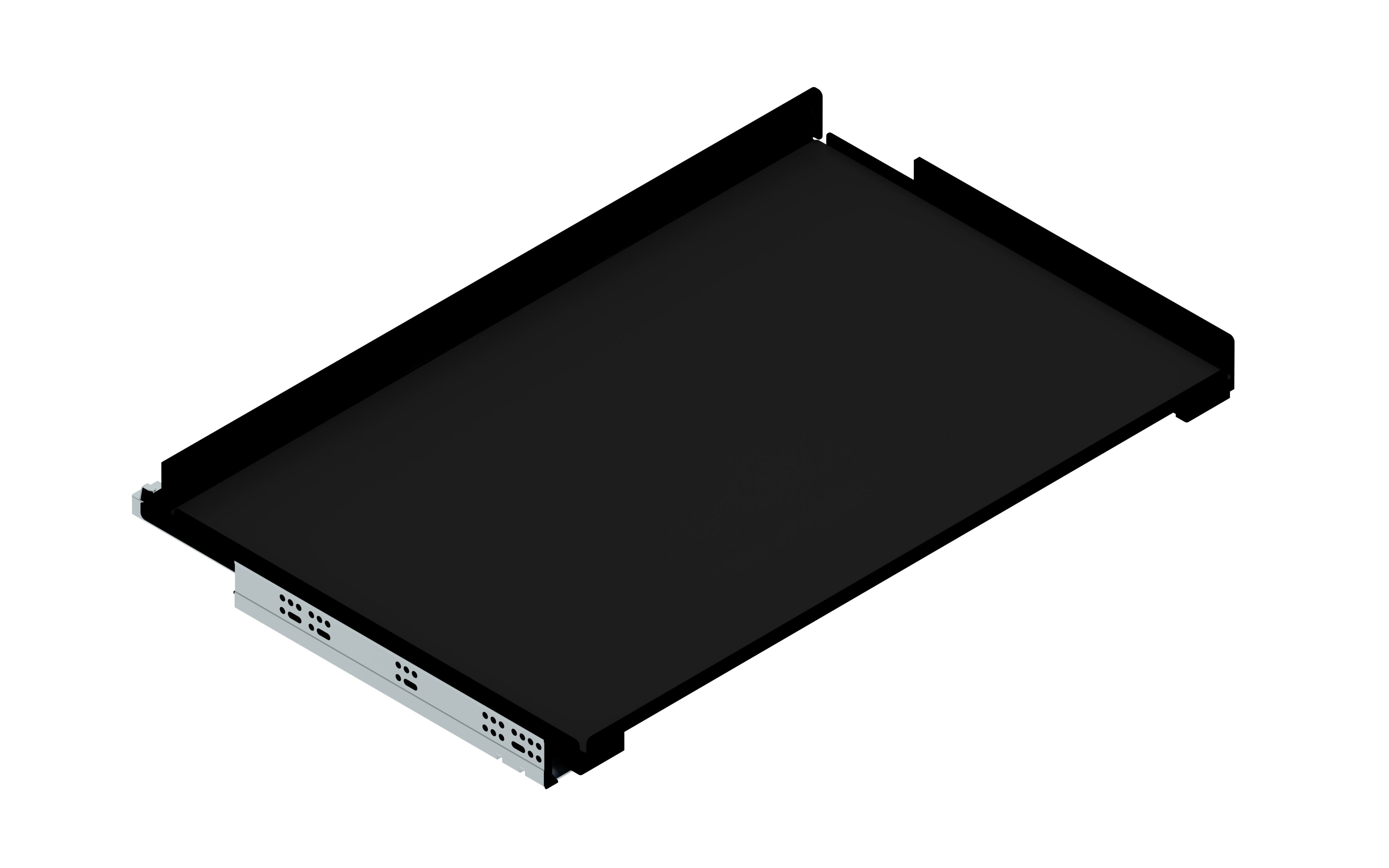 Szuflada wewnętrzna Maxima Puro 80 x 5 x 48 cm czarna Rejs - Leroy Merlin