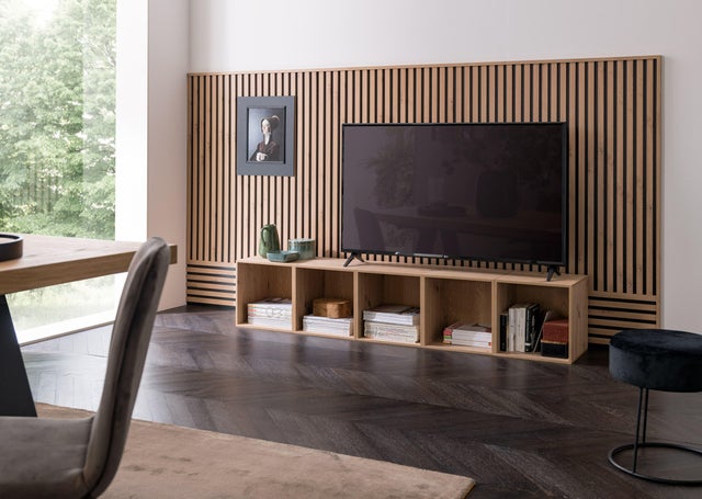 Panneau latte de bois murale au meilleur prix | Leroy Merlin