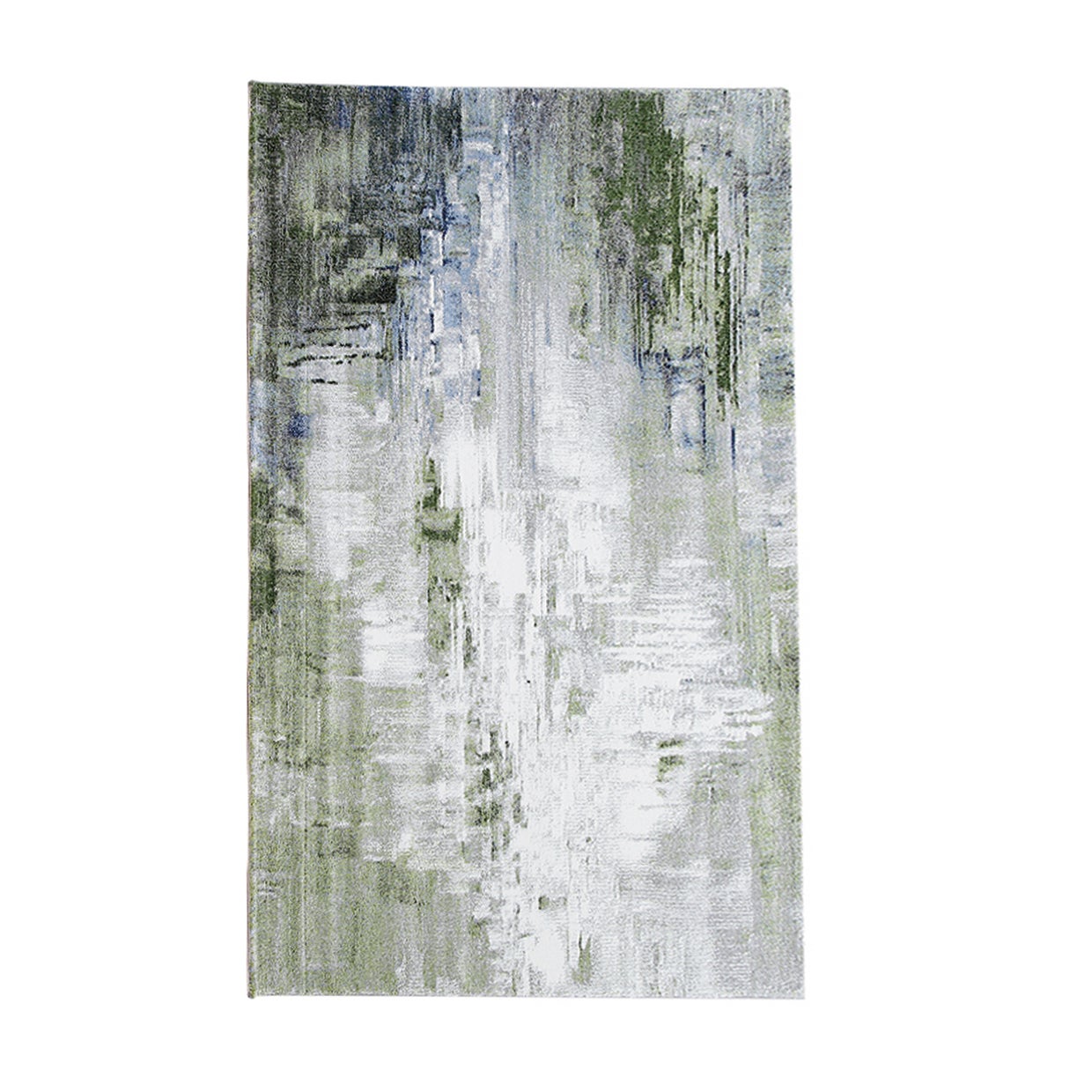 Tappeto Gallery J astratto verde, L 230 x L 160 cm | Leroy Merlin
