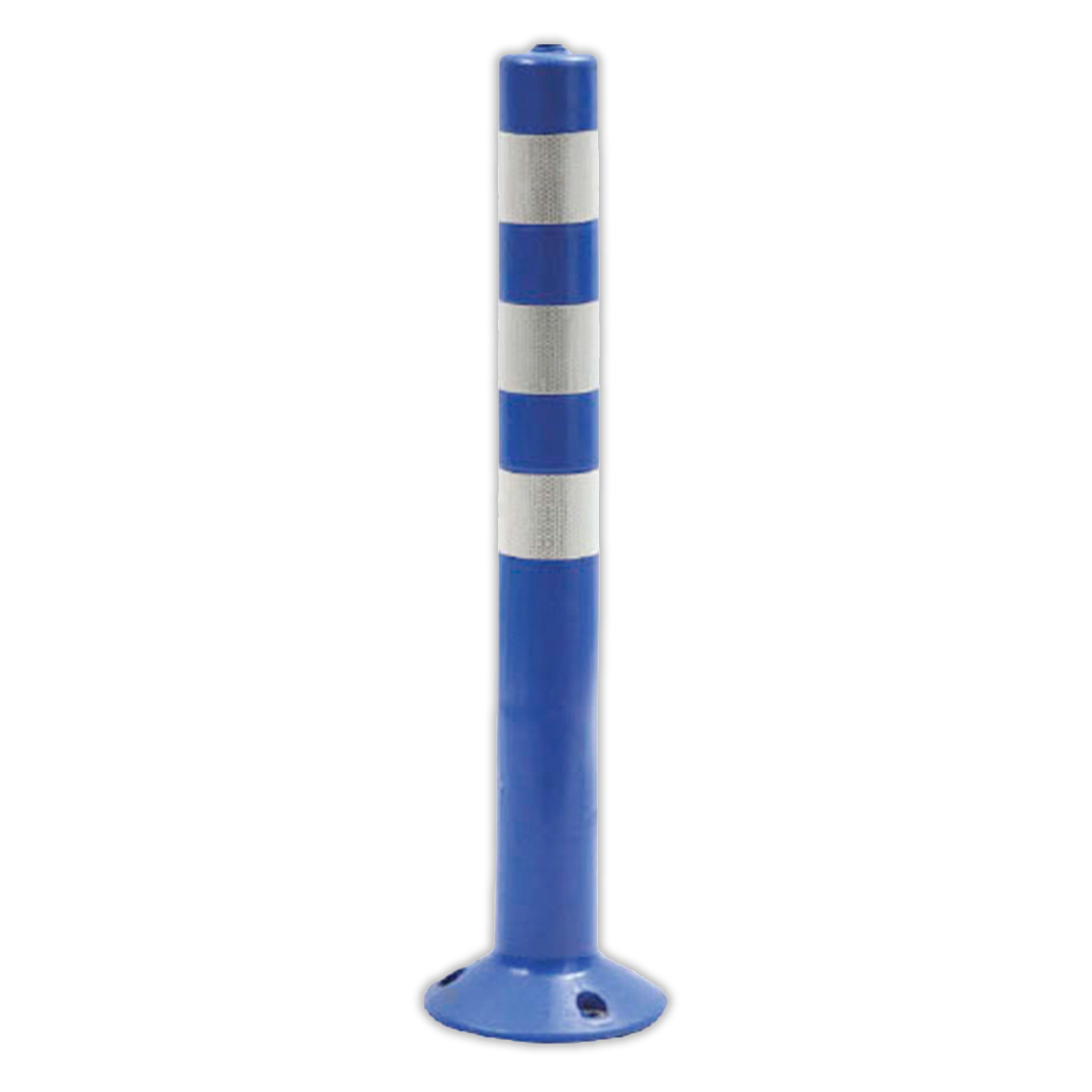 Poste flexible de pvc azul con bandas reflectantes para de 78 cm de ...