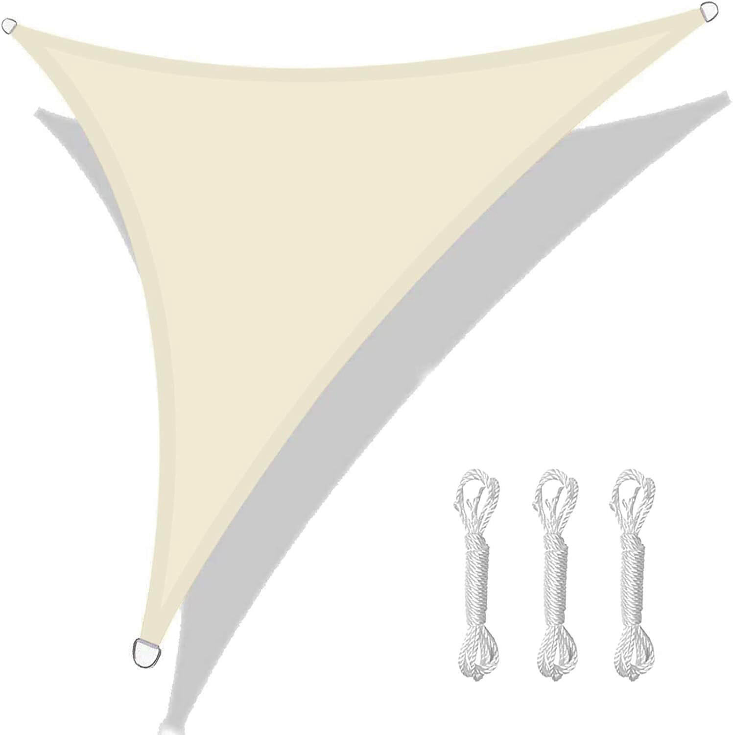 Toldo vela triangular Coversun 2x2 metros beige | Leroy Merlin