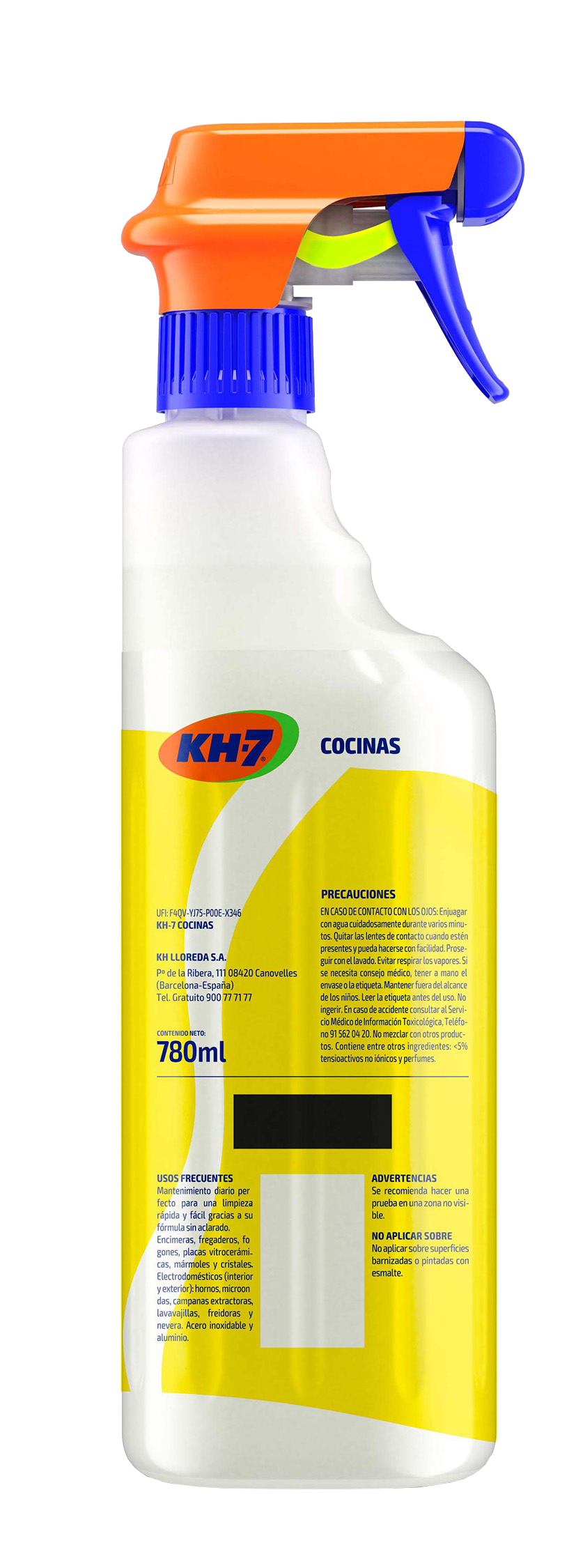 Limpiador de cocinas KH-7 750ml limón | Leroy Merlin