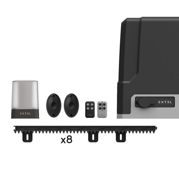 Motor para puerta de garaje corredera EXTEL XC500 wifi | Leroy Merlin