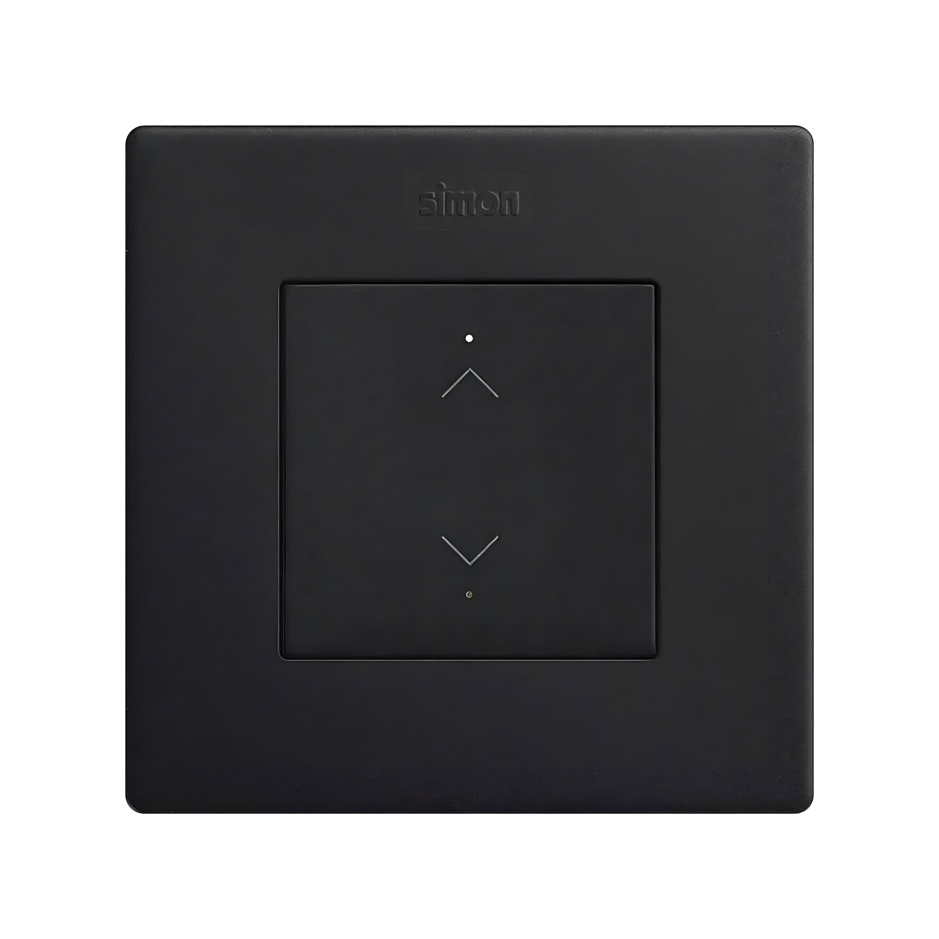 Interruptor persianas completo Simon 270 IO negro mate | Leroy Merlin