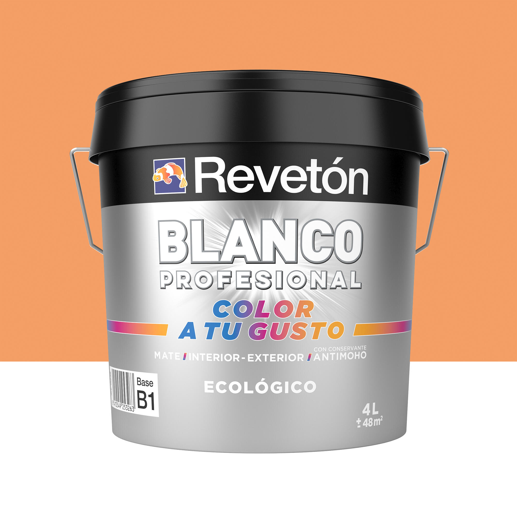 Pintura de interior Color a tu gusto REVETÓN color naranja miel intenso ...