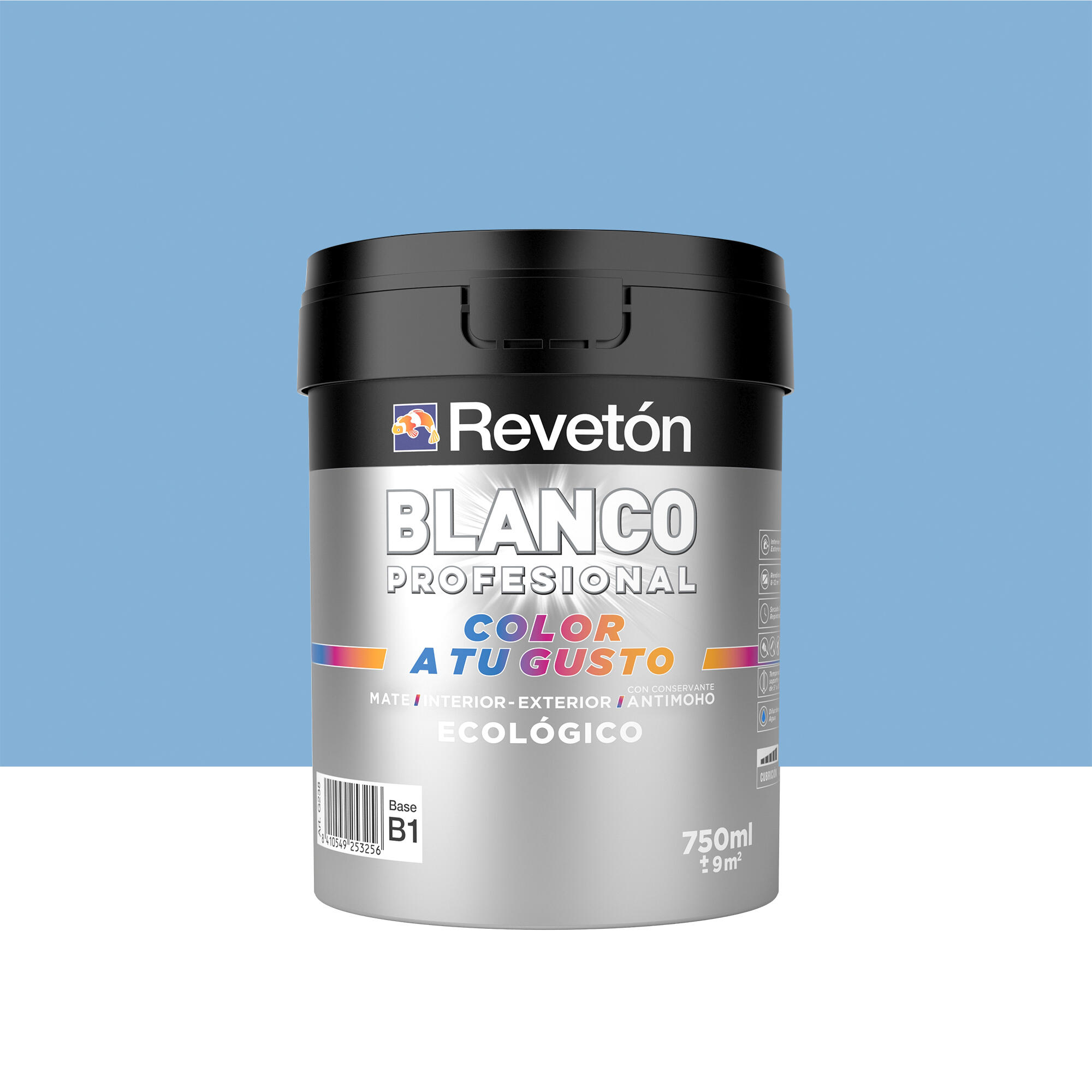 Pintura de interior Color a tu gusto REVETÓN color azul porcelana ...