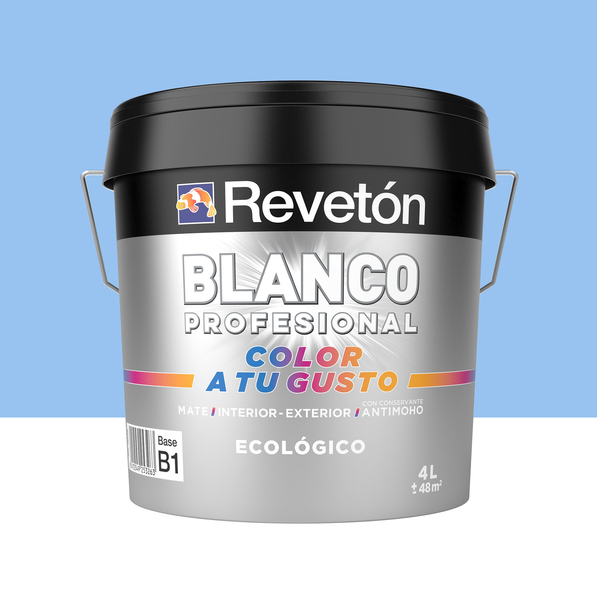 Pintura de interior Color a tu gusto REVETÓN color azul porcelana medio ...