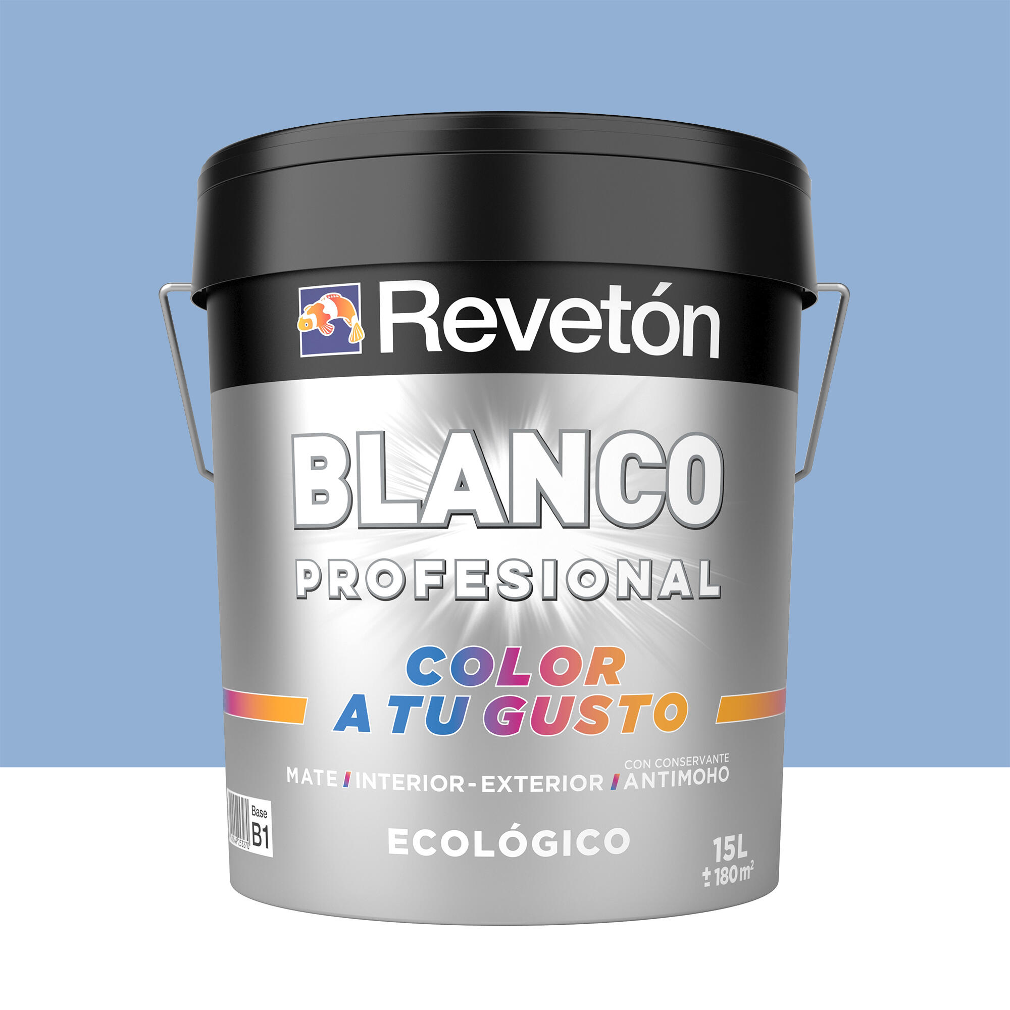 Pintura de interior Color a tu gusto REVETÓN color azul porcelana ...