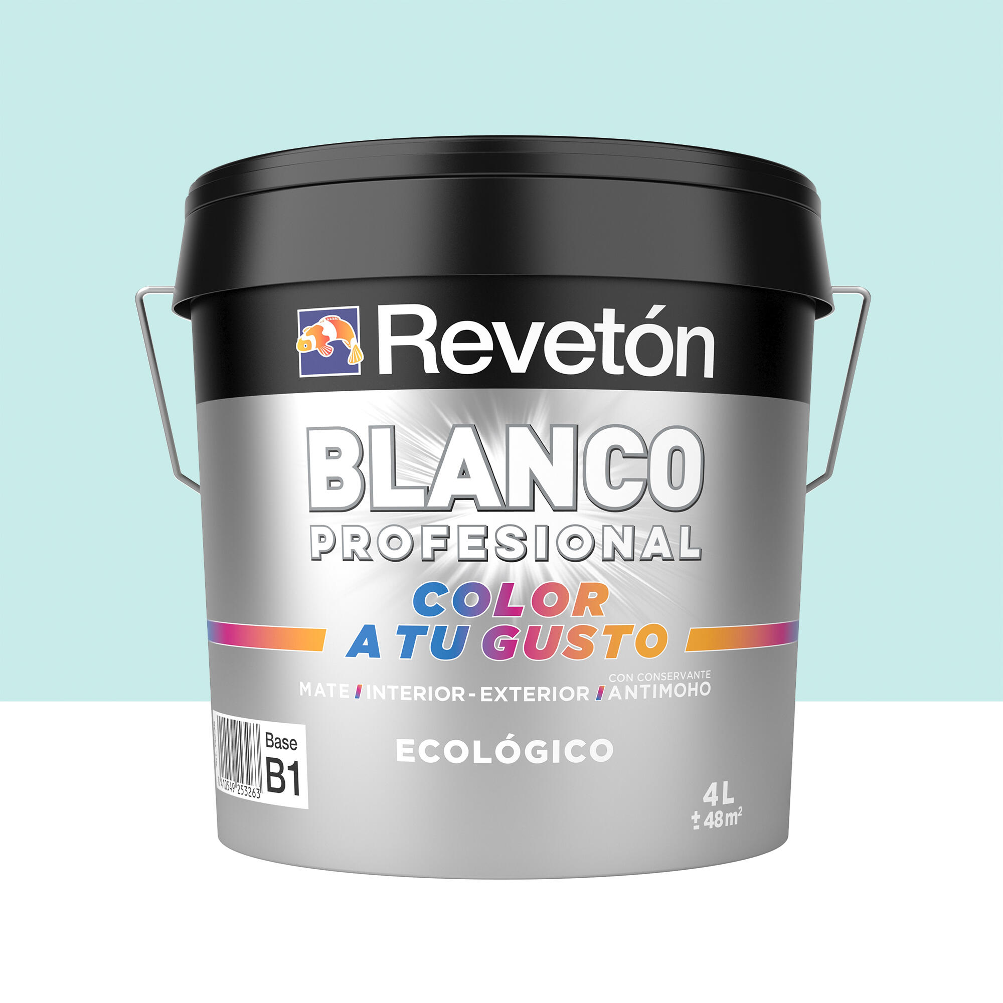 Pintura de interior Color a tu gusto REVETÓN color turquesa pastel muy ...