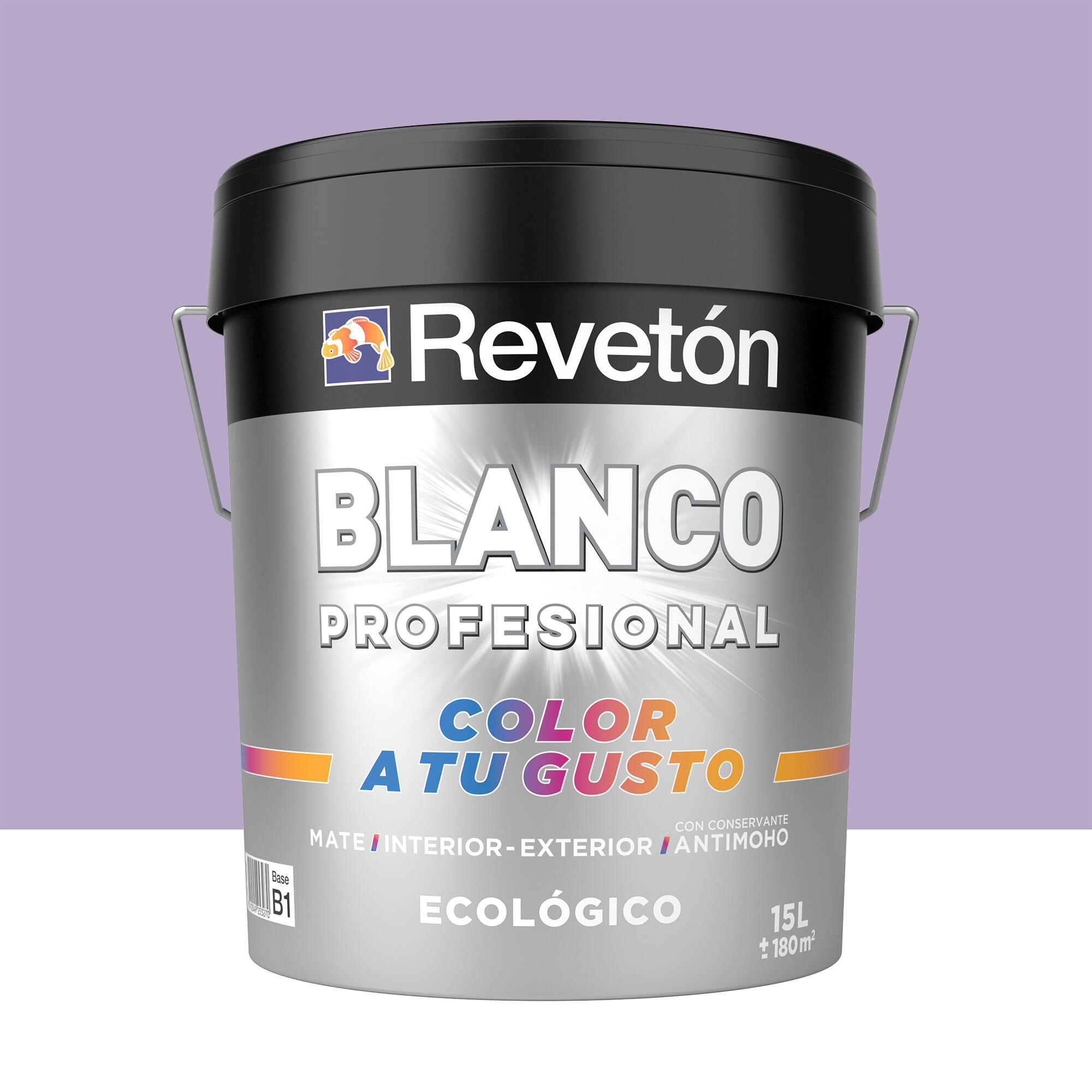 Pintura de interior Color a tu gusto REVETÓN color lila muy intenso ...