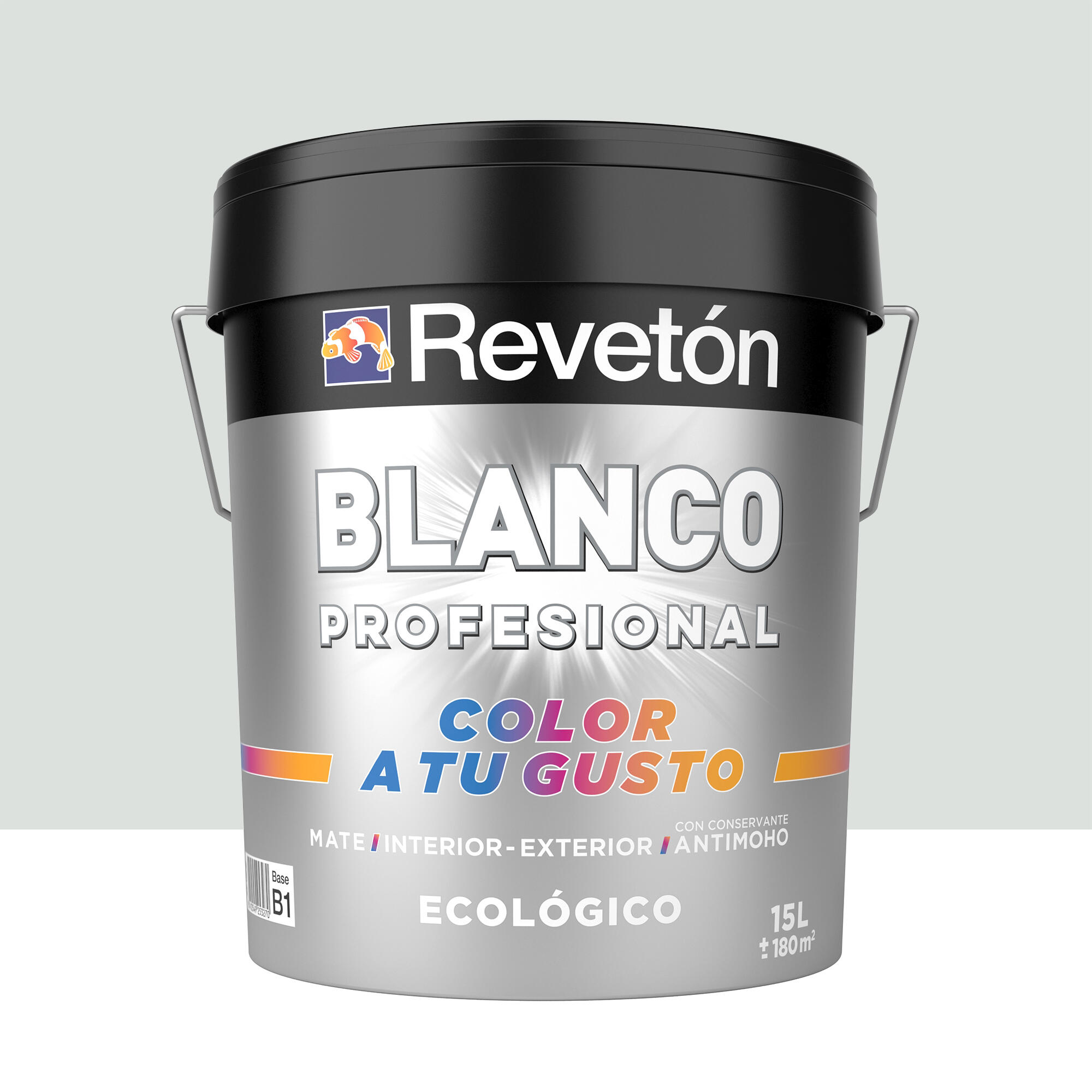 Pintura interior REVETÓN color a tu gusto Gris Plata Pastel Muy Luminos ...