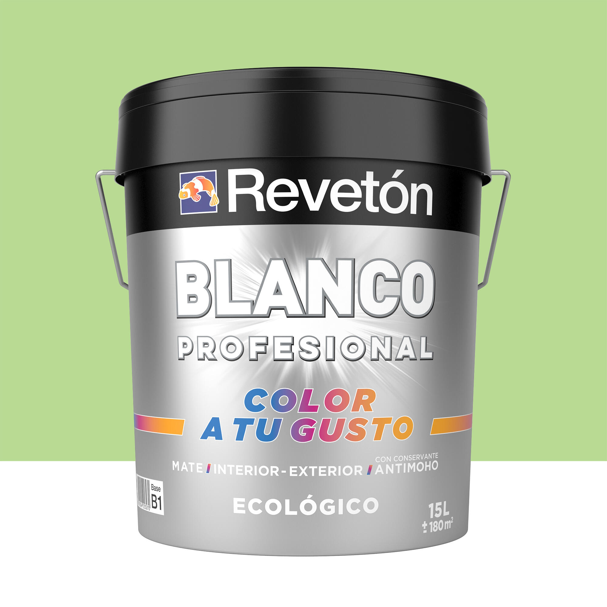 Pintura de interior Color a tu gusto REVETÓN color verde menta intenso ...