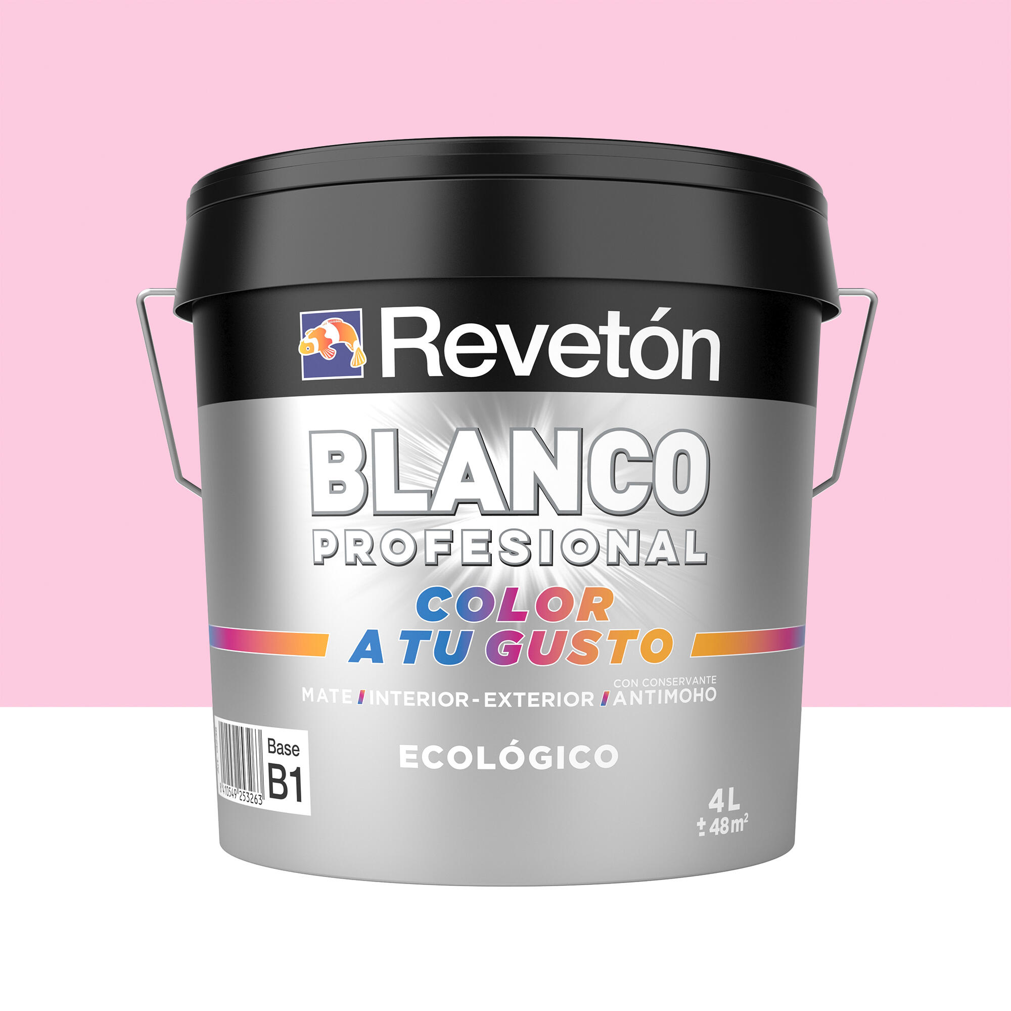 Pintura interior REVETÓN color a tu gusto Rosa Violeta Medio Empolvado ...