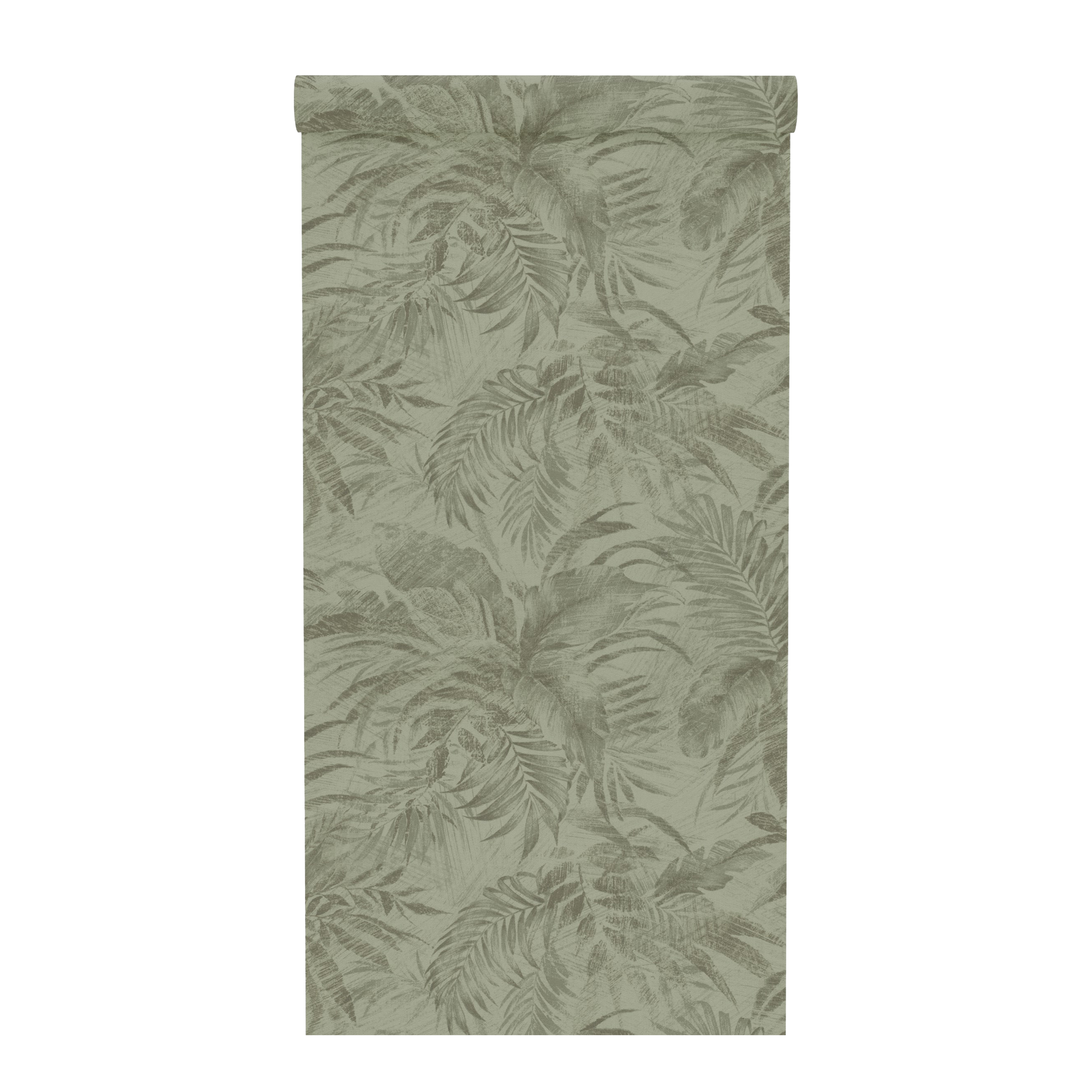 Tapeta Aiden Liście zielona winylowa na flizelinie Inspire - Leroy Merlin