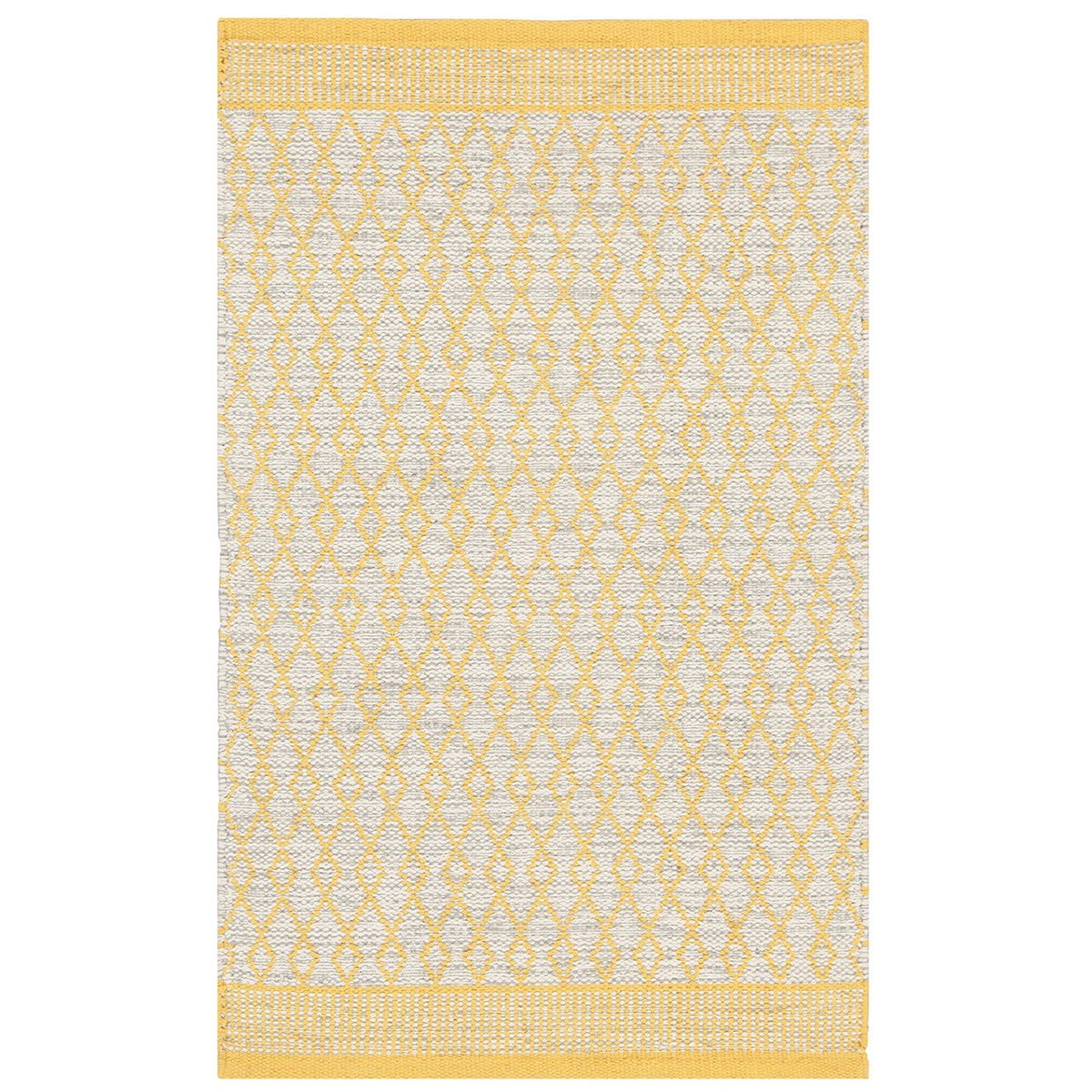 Tappeto Bay in cotone, L 200 x L 60 cm, giallo | Leroy Merlin