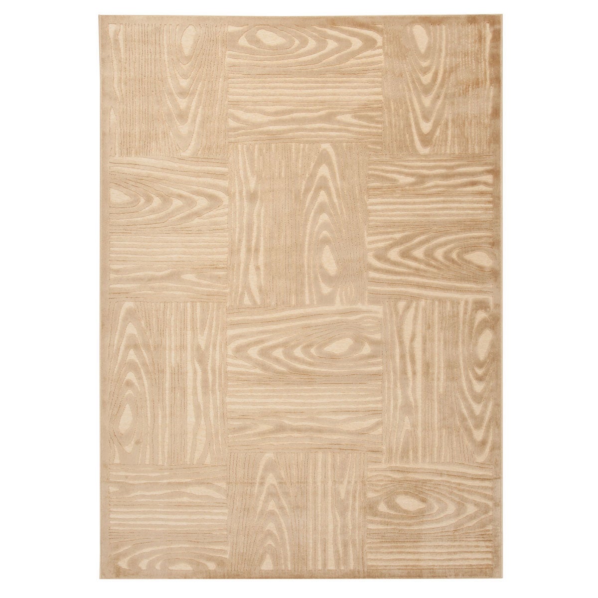 Tappeto Wenge antiscivolo in viscosa avorio, L 240 x L 170 cm | Leroy ...