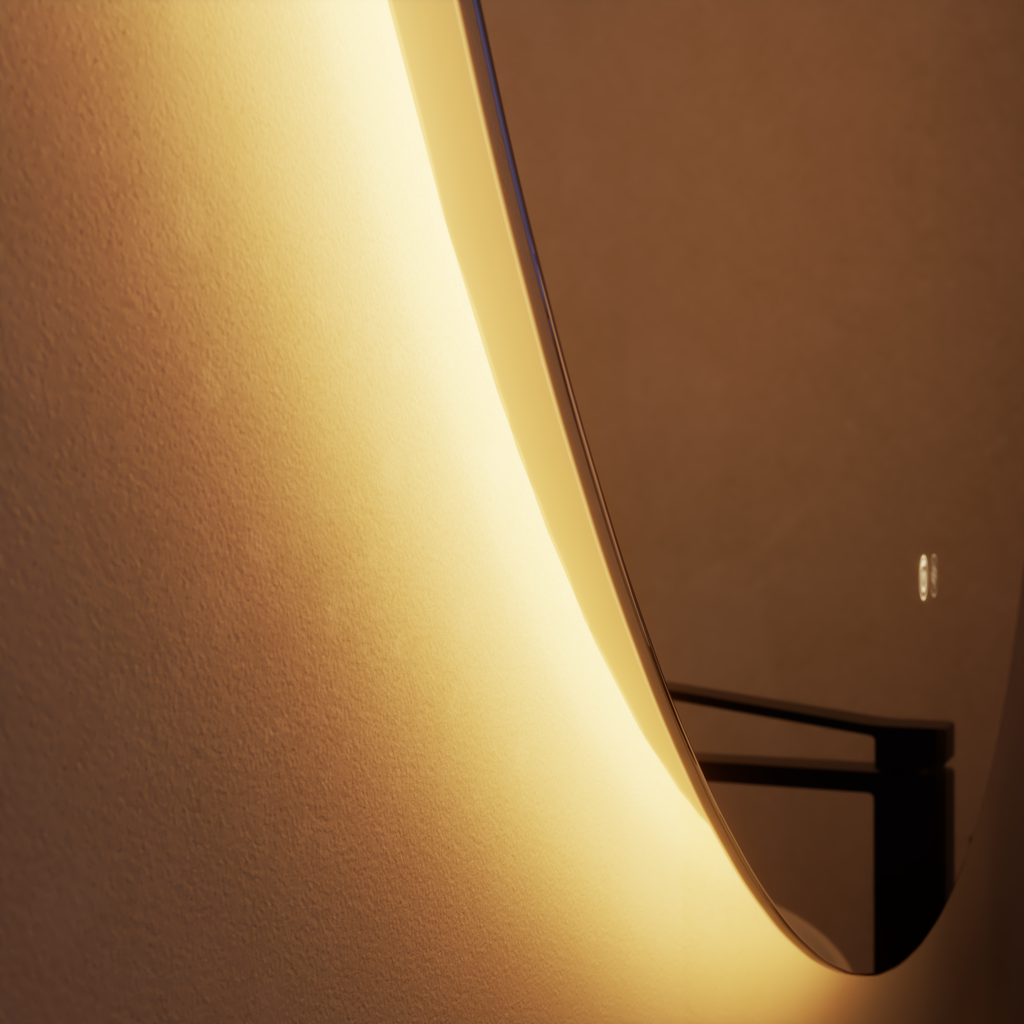 Lustro z wbudowanym oświetleniem Modern 100 cm Sensea - Leroy Merlin