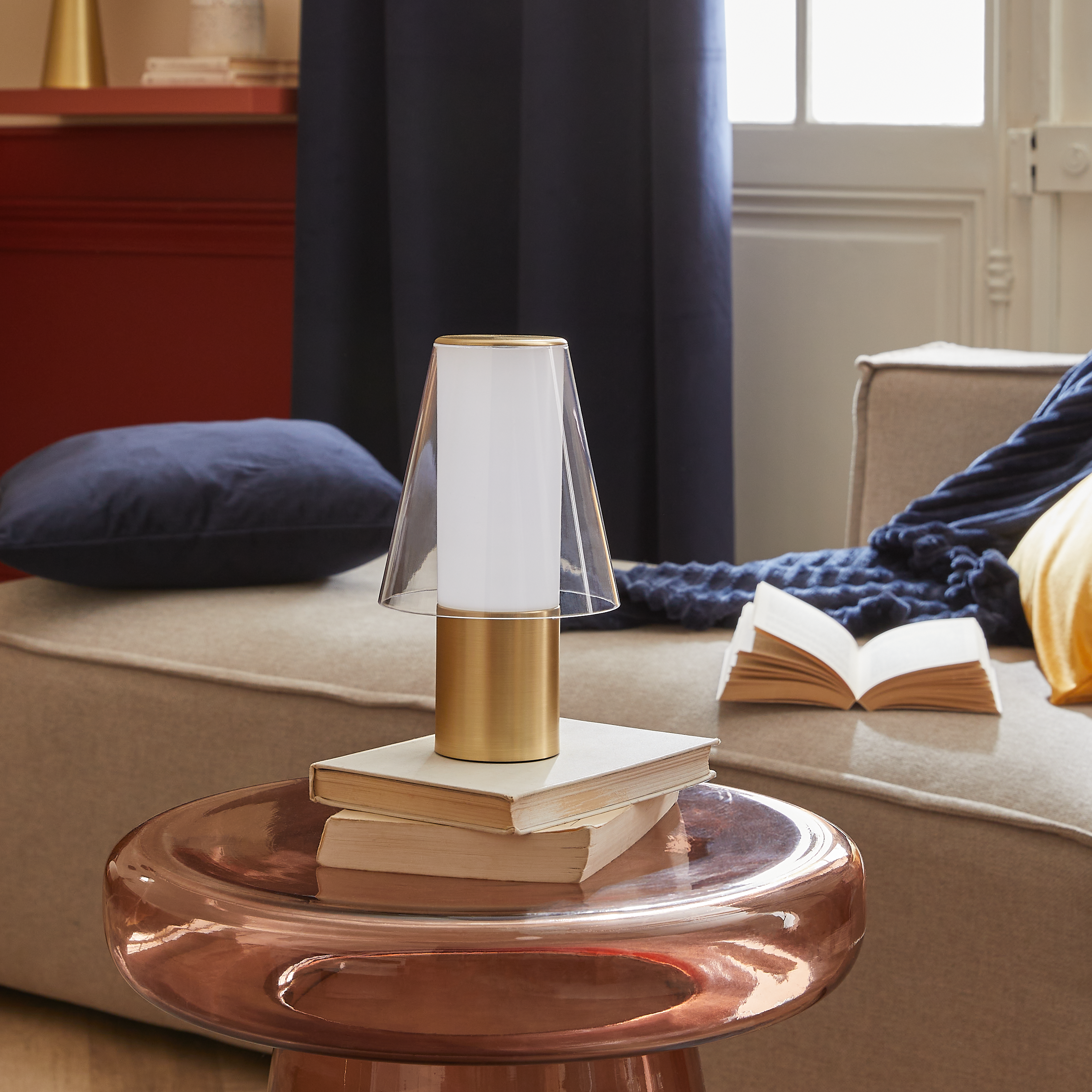 Lampe LED sans fil Appetito intérieur/extérieur variation lumière H ...