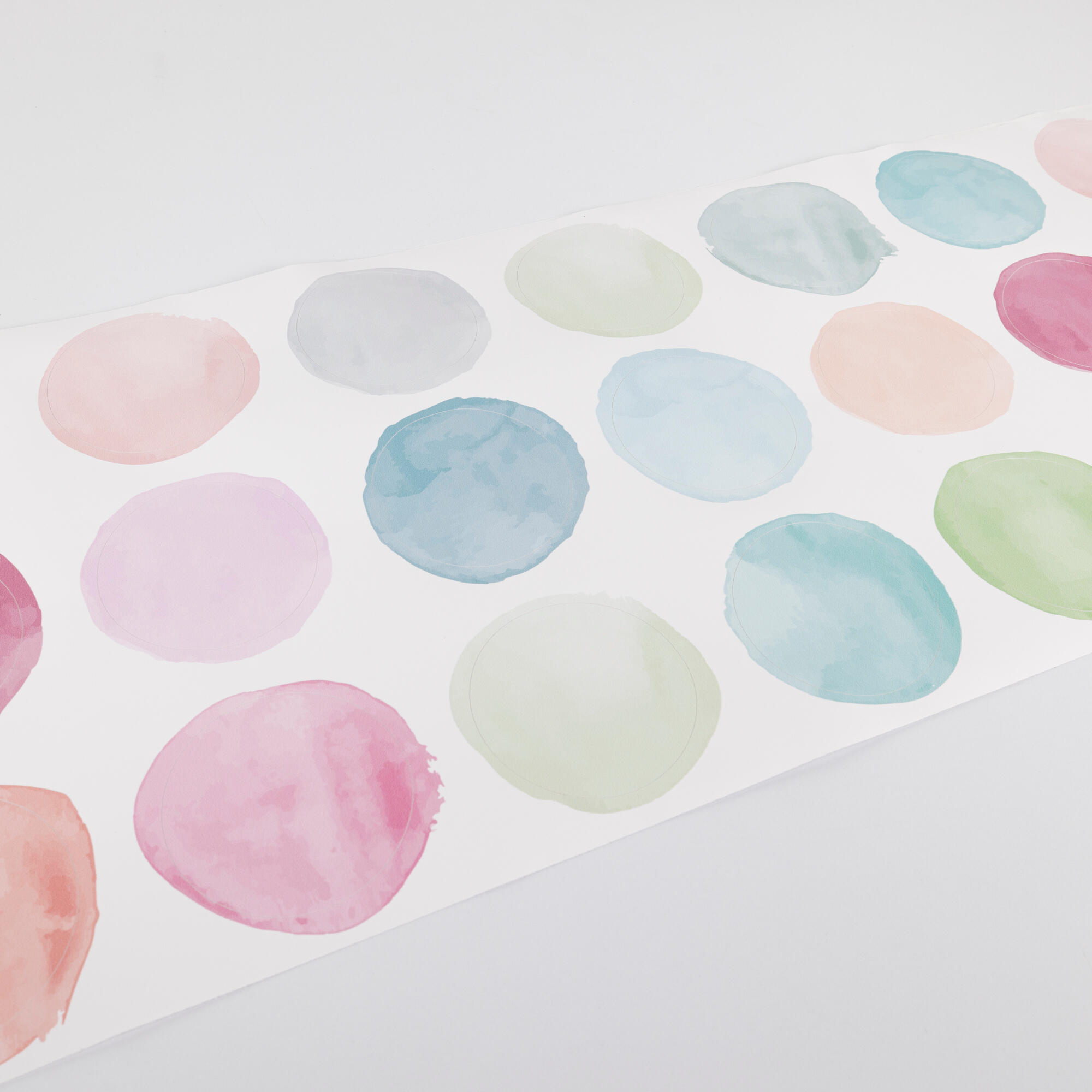 Sticker decorativo producto sin motivo bolitas en tonos multicolor muy ...