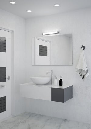 Réglette LED garage à détection Swan, 1500 lumens blanc neutre, Aric ...