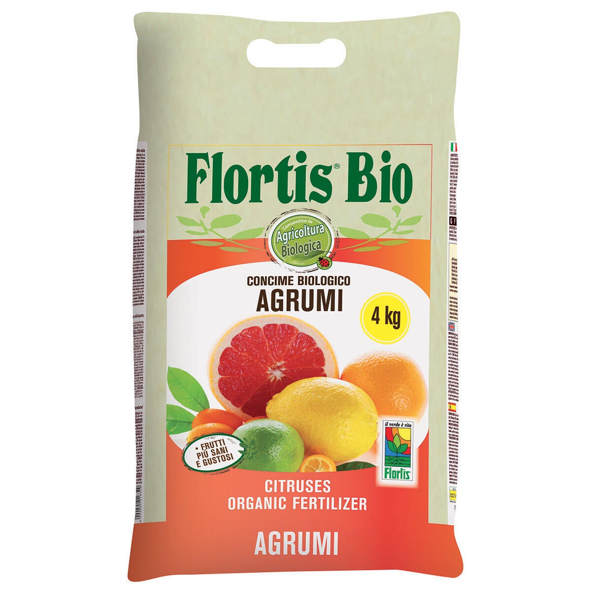 Granulato FLORTIS Agrumi Bio 4 kg | Leroy Merlin
