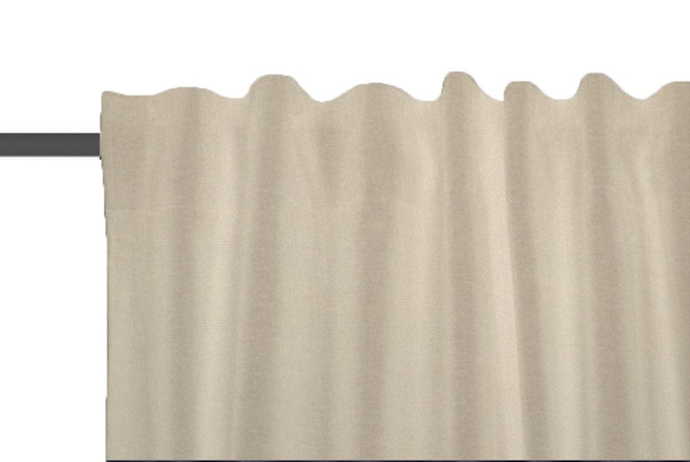 Rideau tamisant, Vienne, jaune H.250 x l.135 cm | Leroy Merlin