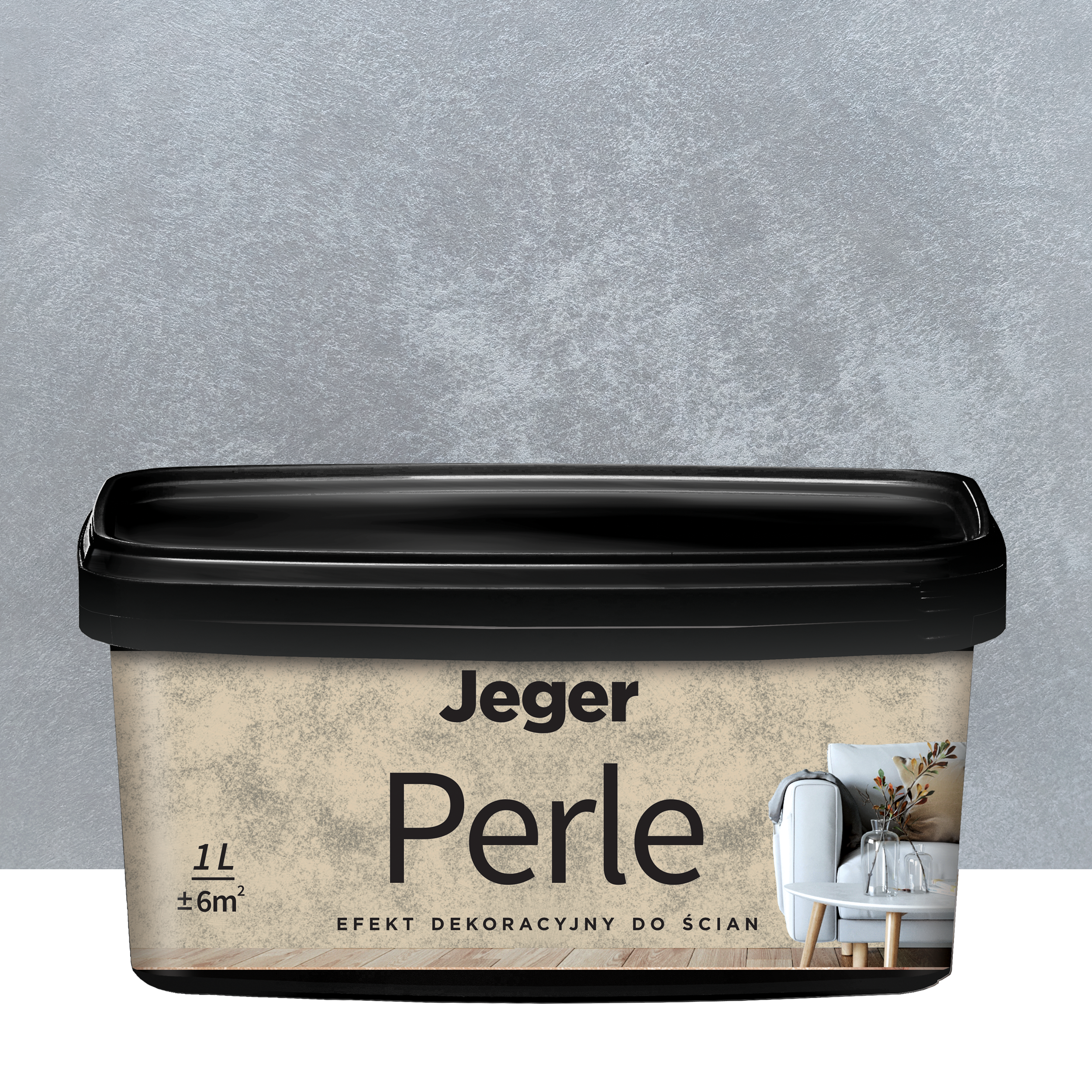 Farba dekoracyjna Perle 1 l Shana Jeger - Leroy Merlin