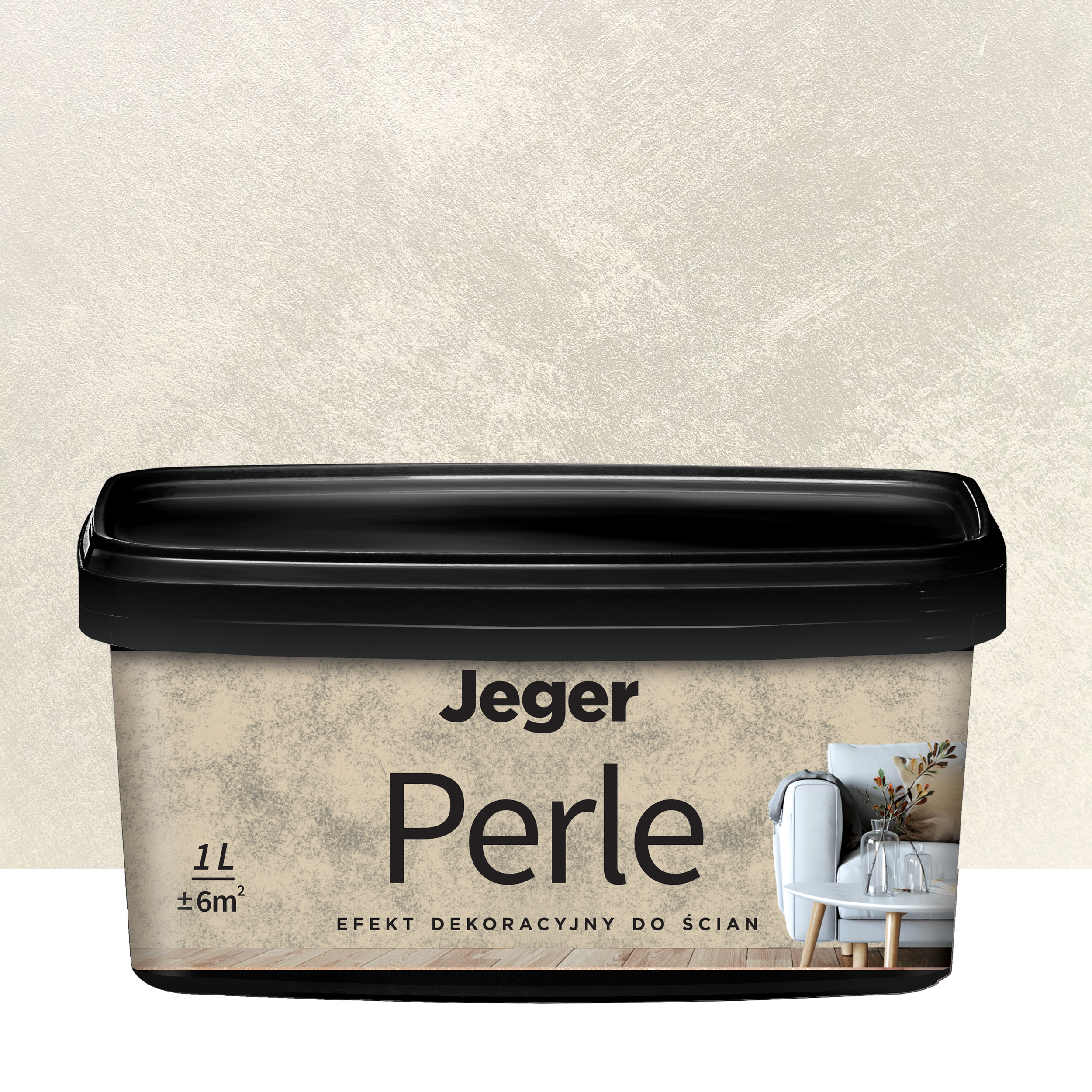 Farba dekoracyjna Perle 1 l Vivien Jeger - Leroy Merlin