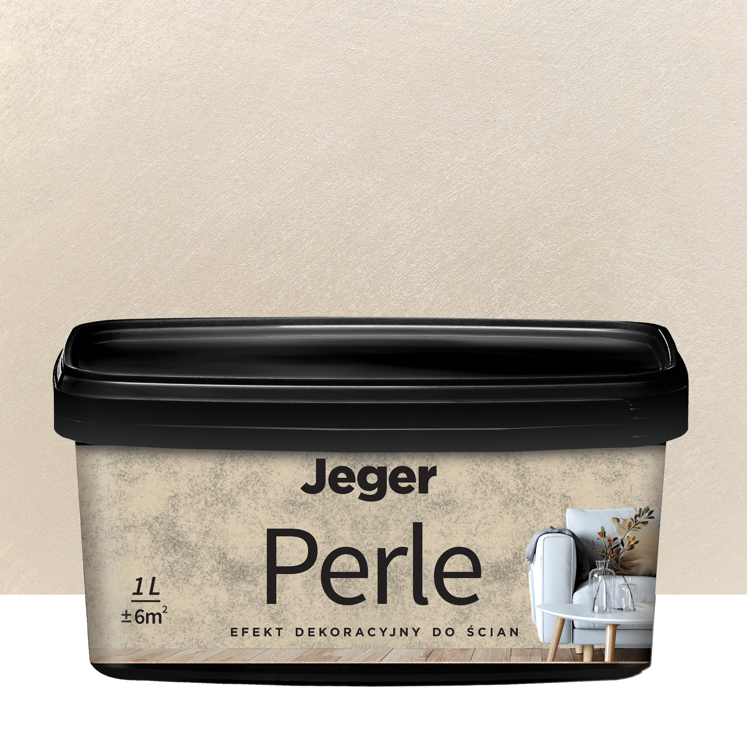 Farba dekoracyjna Perle 1 l Luisa Jeger - Leroy Merlin