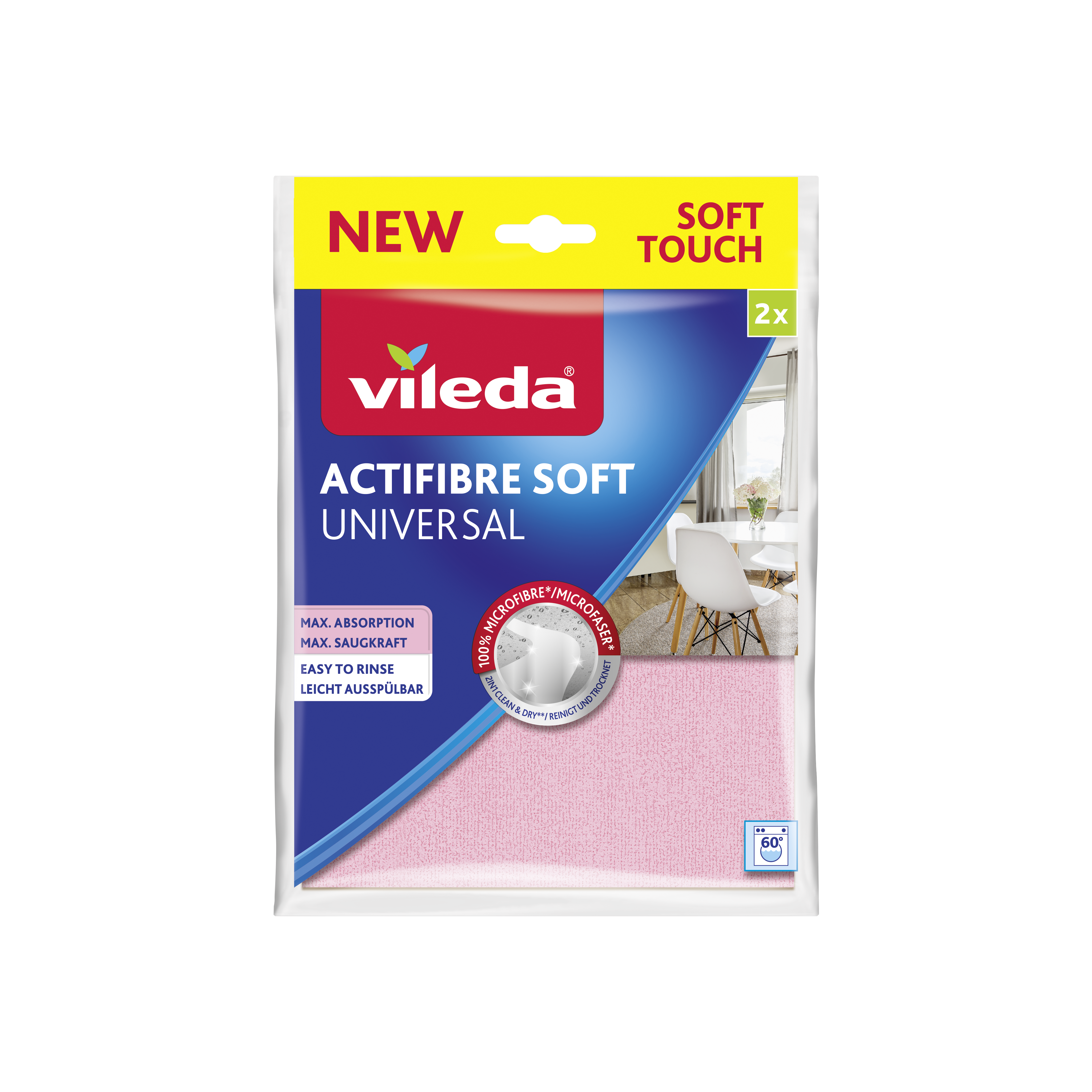 Bayeta actifibre VILEDA 2 unidades | Leroy Merlin