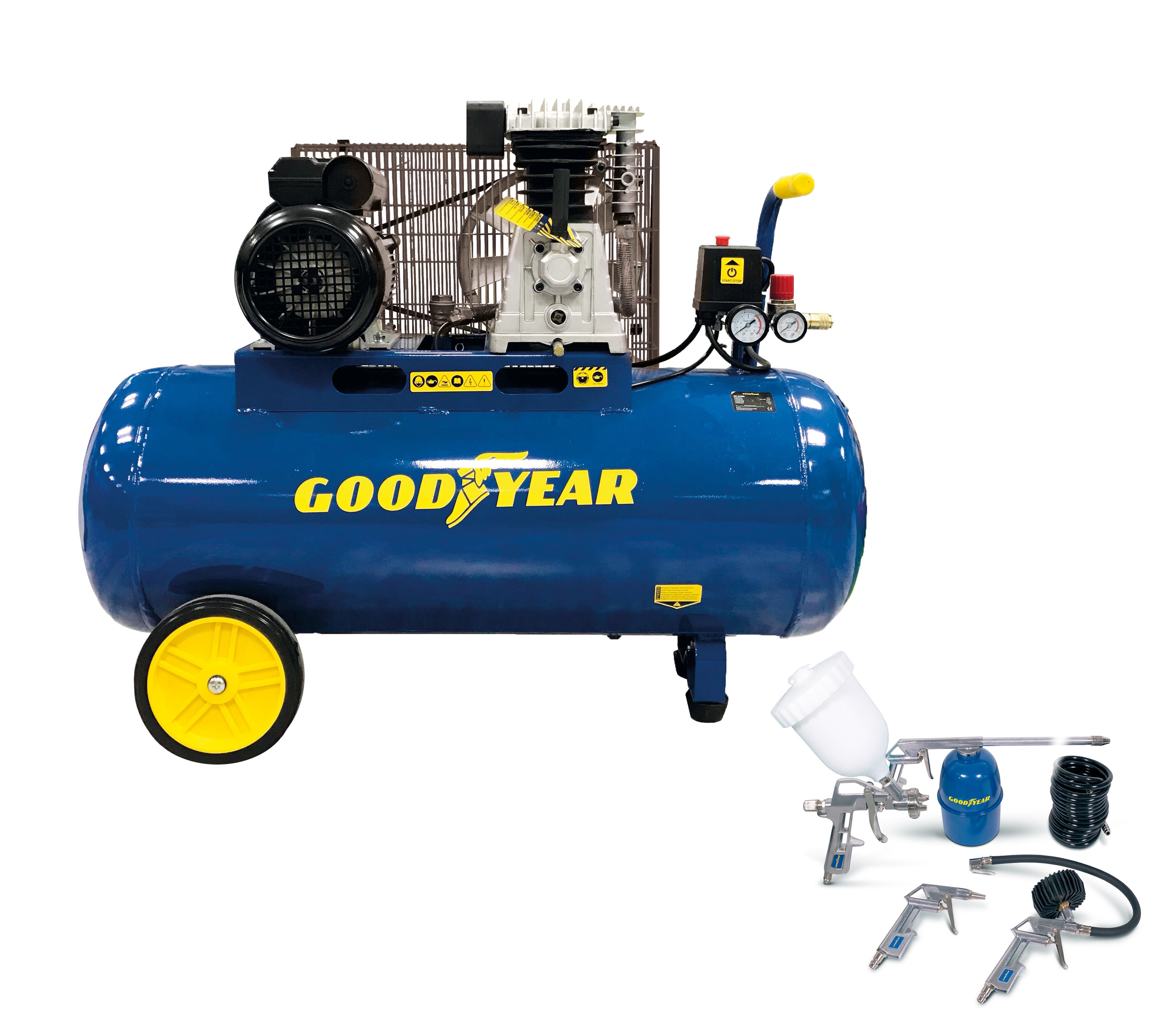Compresor GOODYEAR GY3100B 3HP 100L | Leroy Merlin