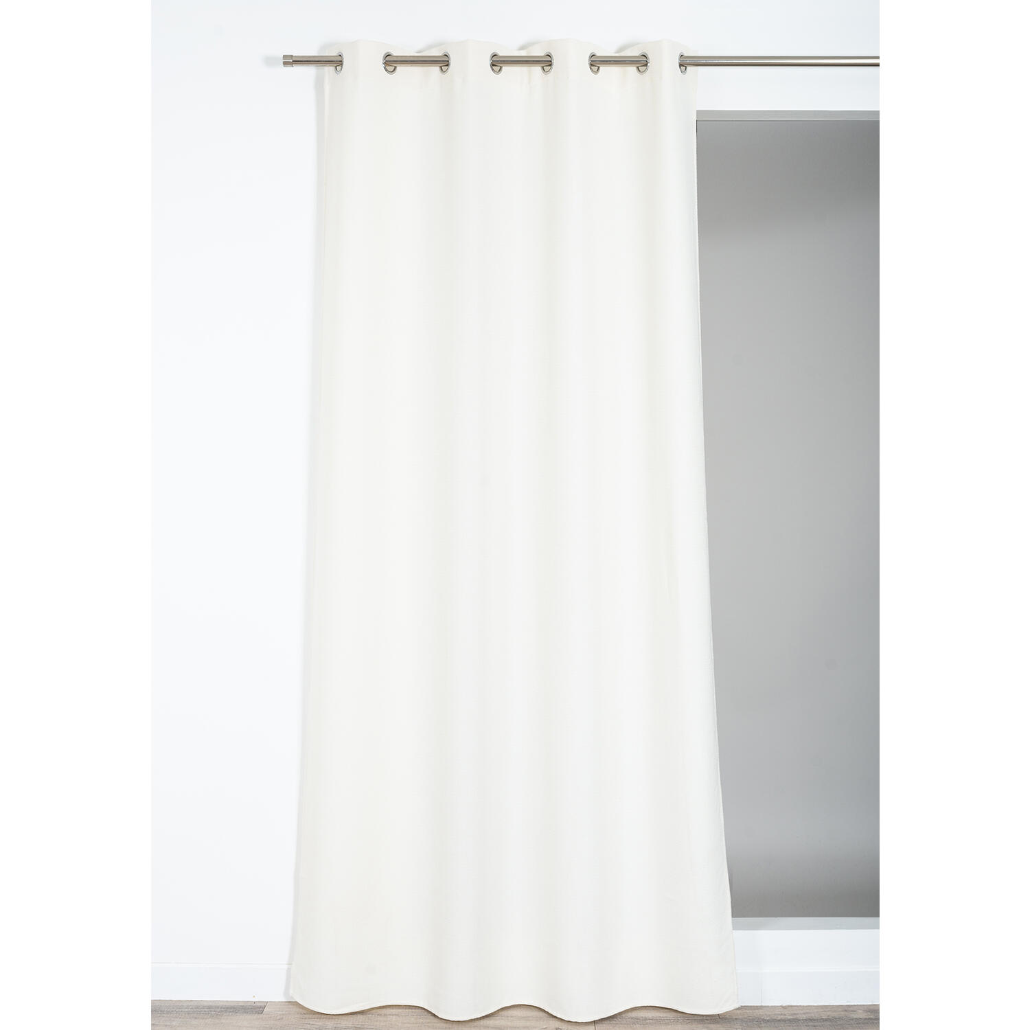 Rideau tamisant, Iris, ivoire H.260 x l.140 cm | Leroy Merlin