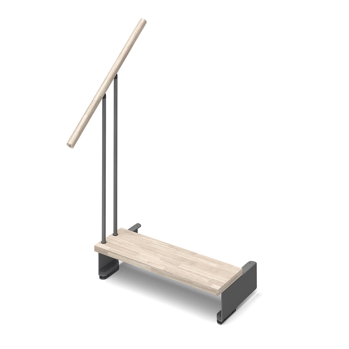 Gradino Gala in acciaio bianco grigio L 940 mm H 290 mm | Leroy Merlin