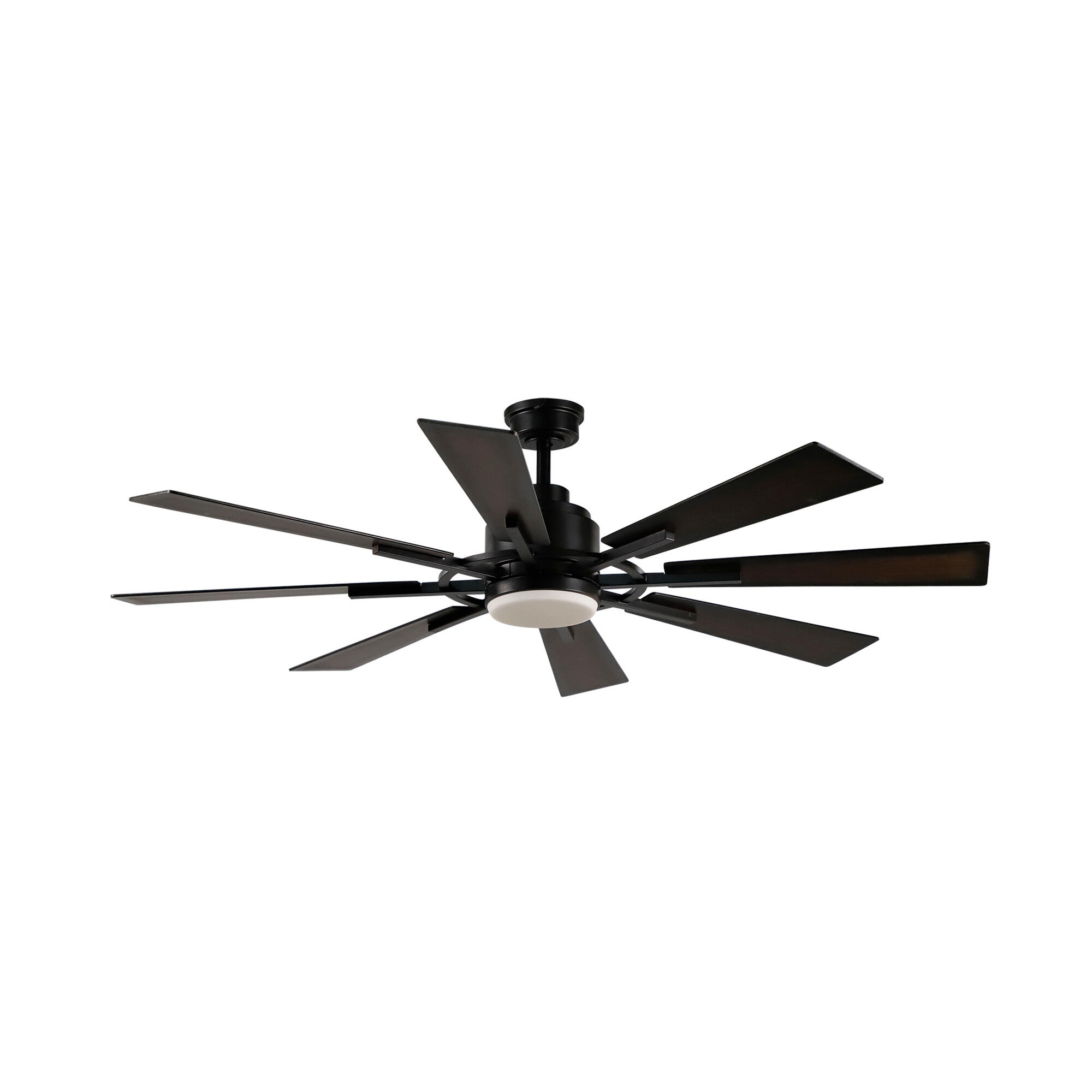 Ventilador de techo con luz silencioso DC Xtrelamp Philadelphia negro ...