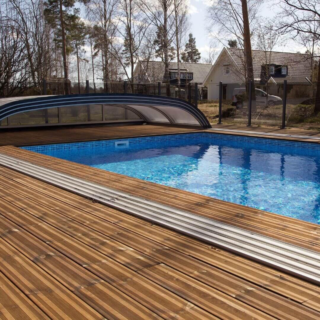 Pack 4 lamas 14.5 x 270 cm y 28 mm marrón | Leroy Merlin