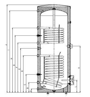 Zestaw solarny CWU 300L HEWALEX - Leroy Merlin
