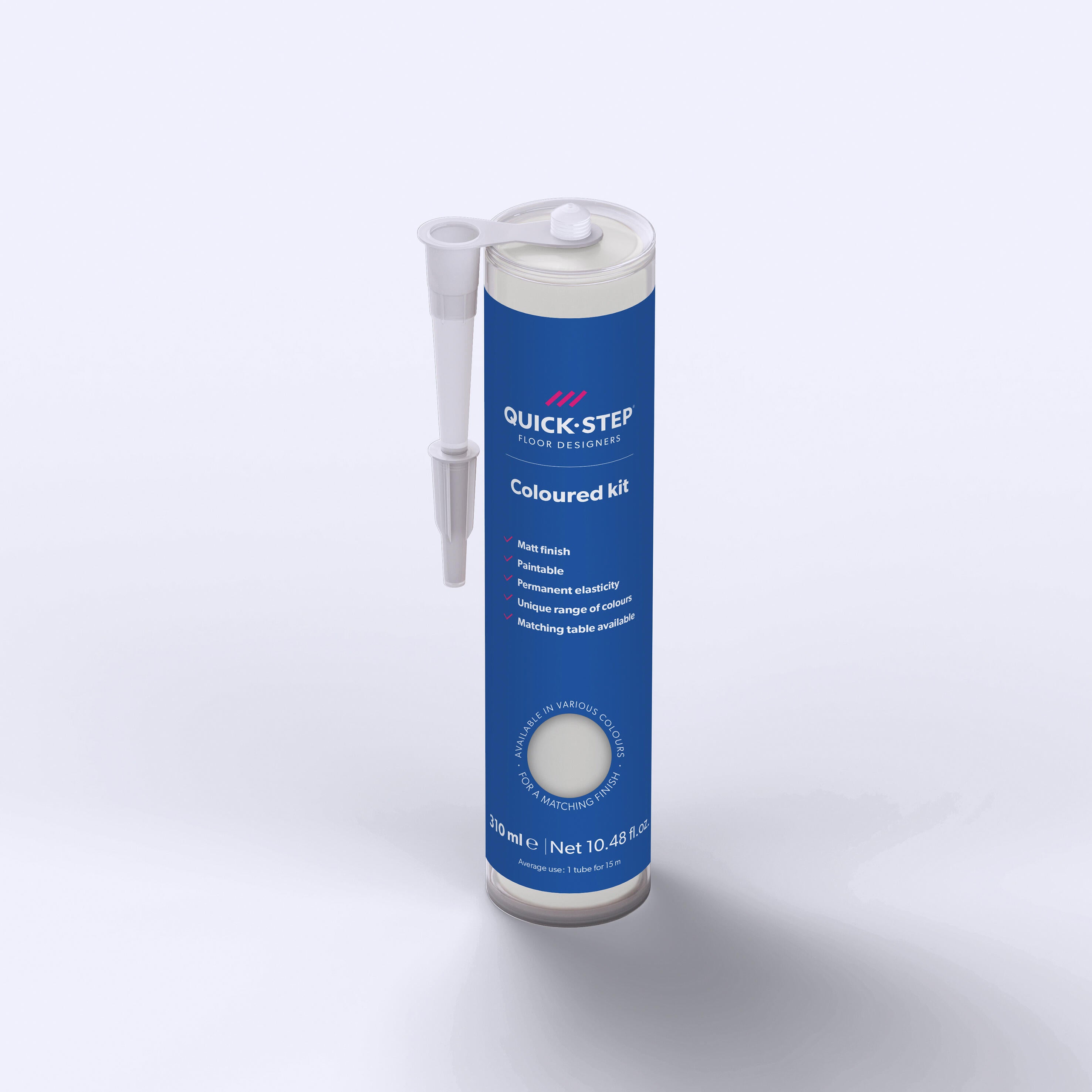 Joint de finition sol pvc / sol stratifié SENS BY QUICK-STEP blanc 310 ...